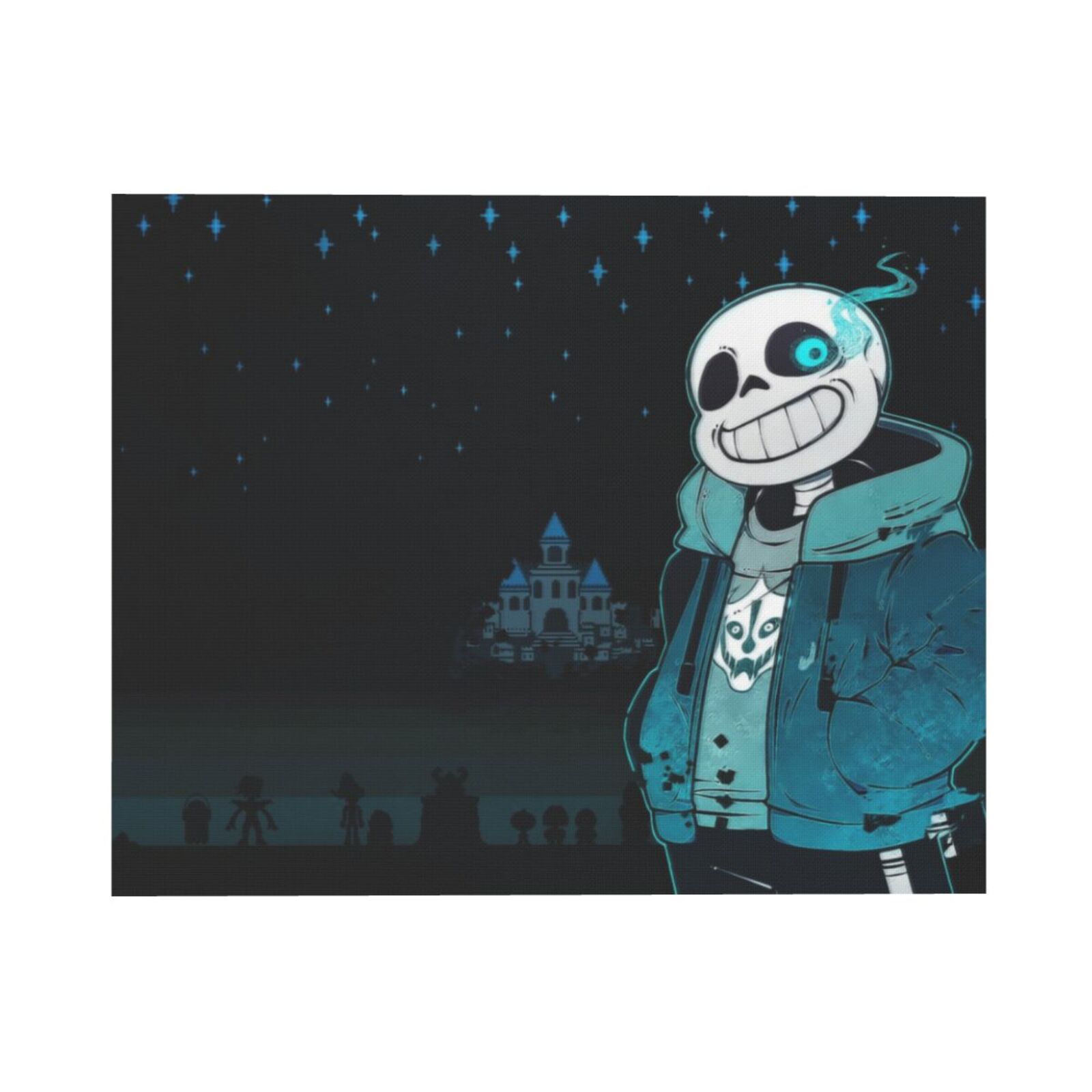 Undertale Sans Canvas Decorative Poster Gift Art Picture Painting ...