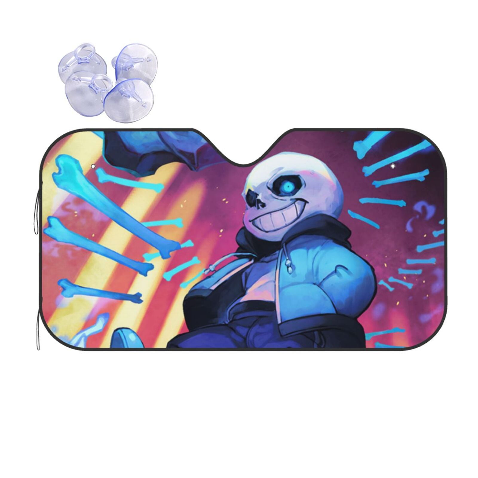 Undertale Sans Car Windshield Sun Shade Auto Front Window Sunshade ...