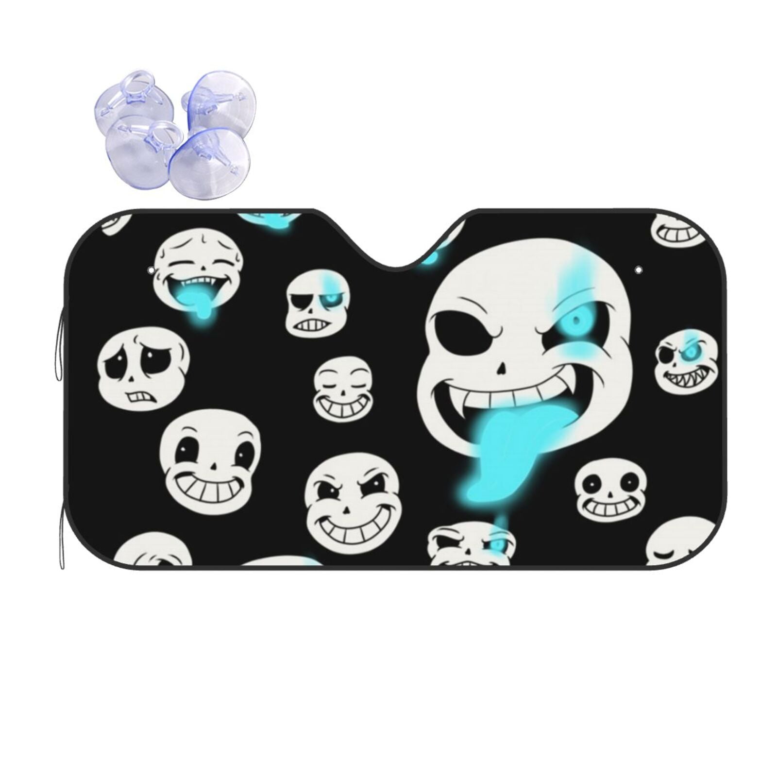 Undertale Sans Car Windshield Sun Shade Auto Front Window Sunshade ...