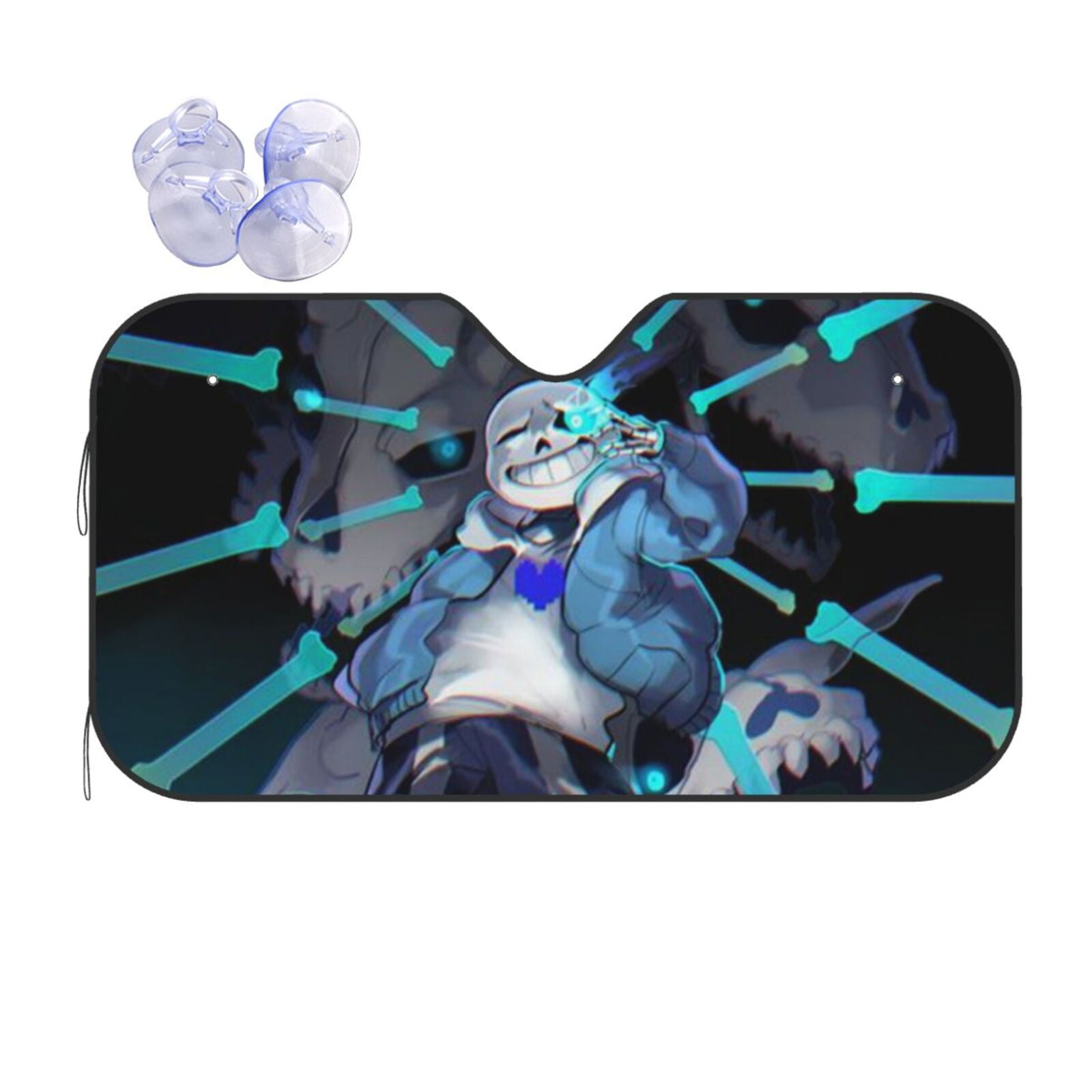 Undertale Sans Car Windshield Sun Shade Auto Front Window Sunshade ...