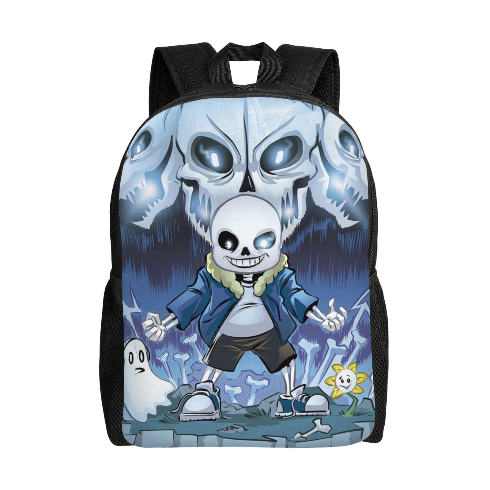 Undertale Sans Cartoon Unisex Backpack Laptop Daypack Adjustable ...