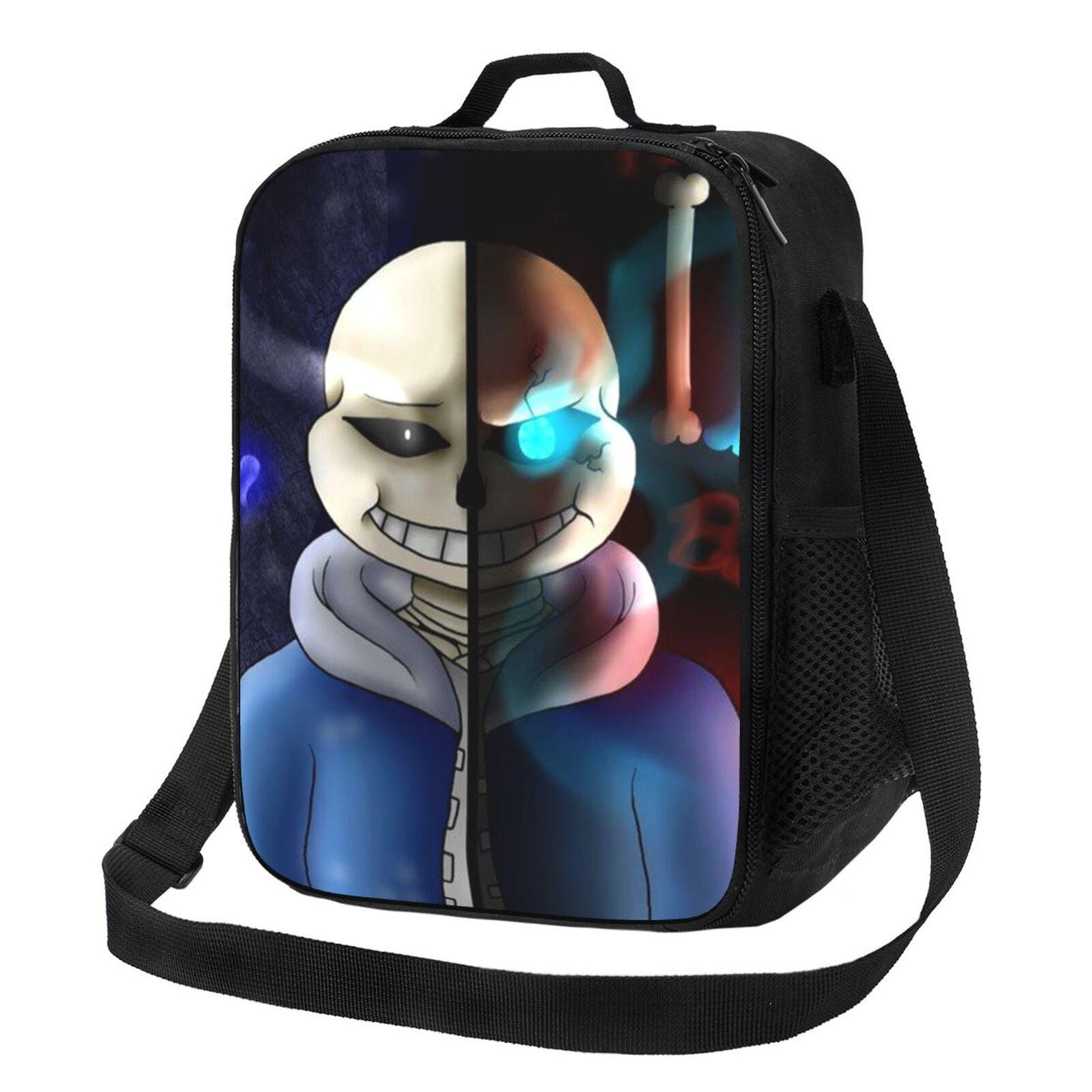 Undertale Sans Character Portable Insulated Lunch Bag Reusable Thermal ...