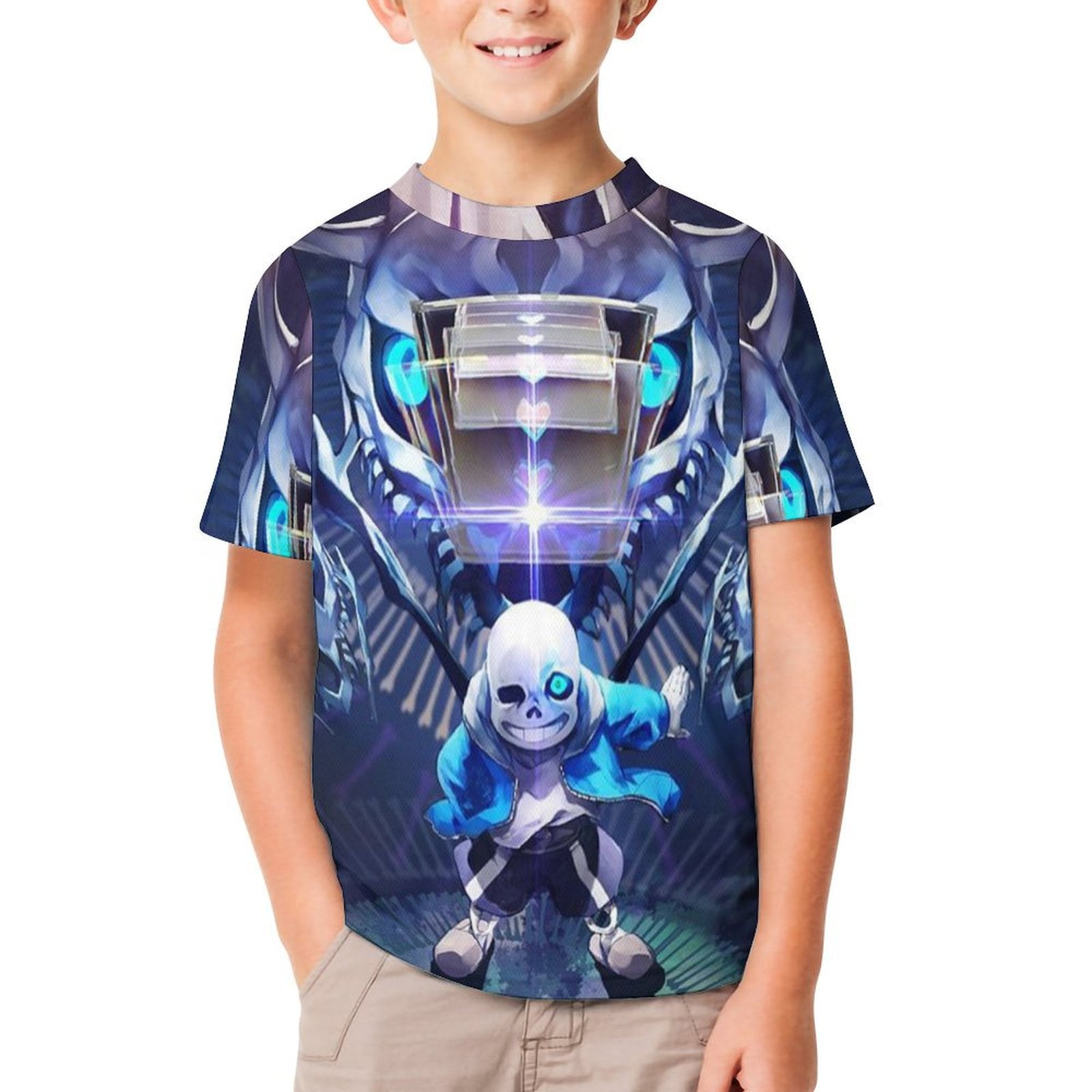 Undertale Sans Children's T-Shirt Short Sleeve T-Shirt Breathable ...