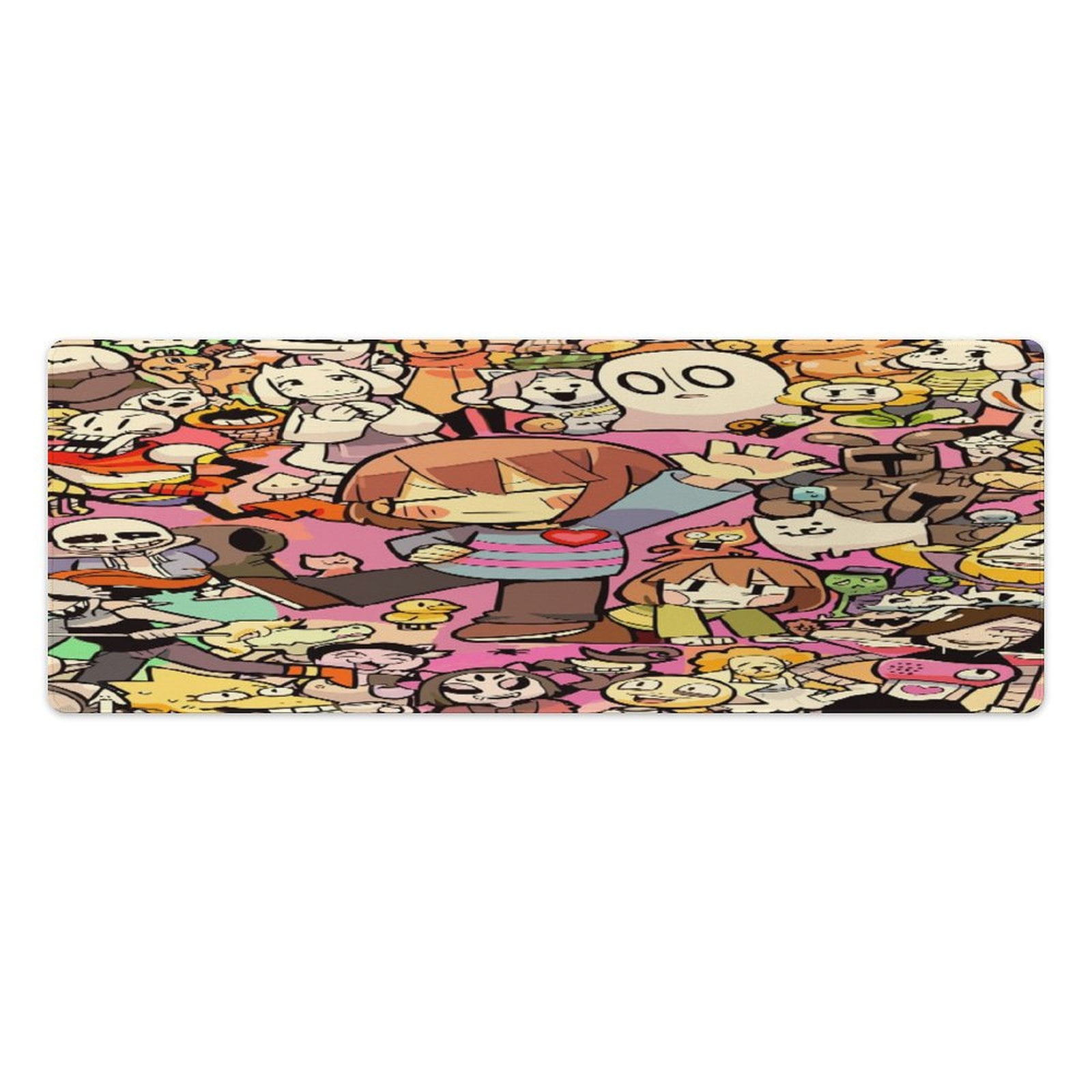 Undertale Sans Computer Mouse Mat with Anti-Slip Rubber Base Anti-Fray ...