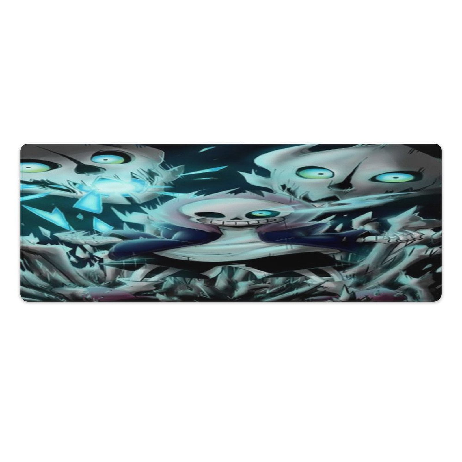 Undertale Sans Computer Mouse Mat with Anti-Slip Rubber Base Anti-Fray ...