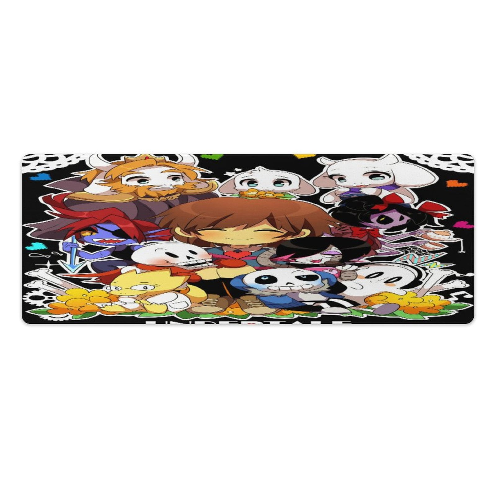 Undertale Sans Computer Mouse Mat with Anti-Slip Rubber Base Anti-Fray ...