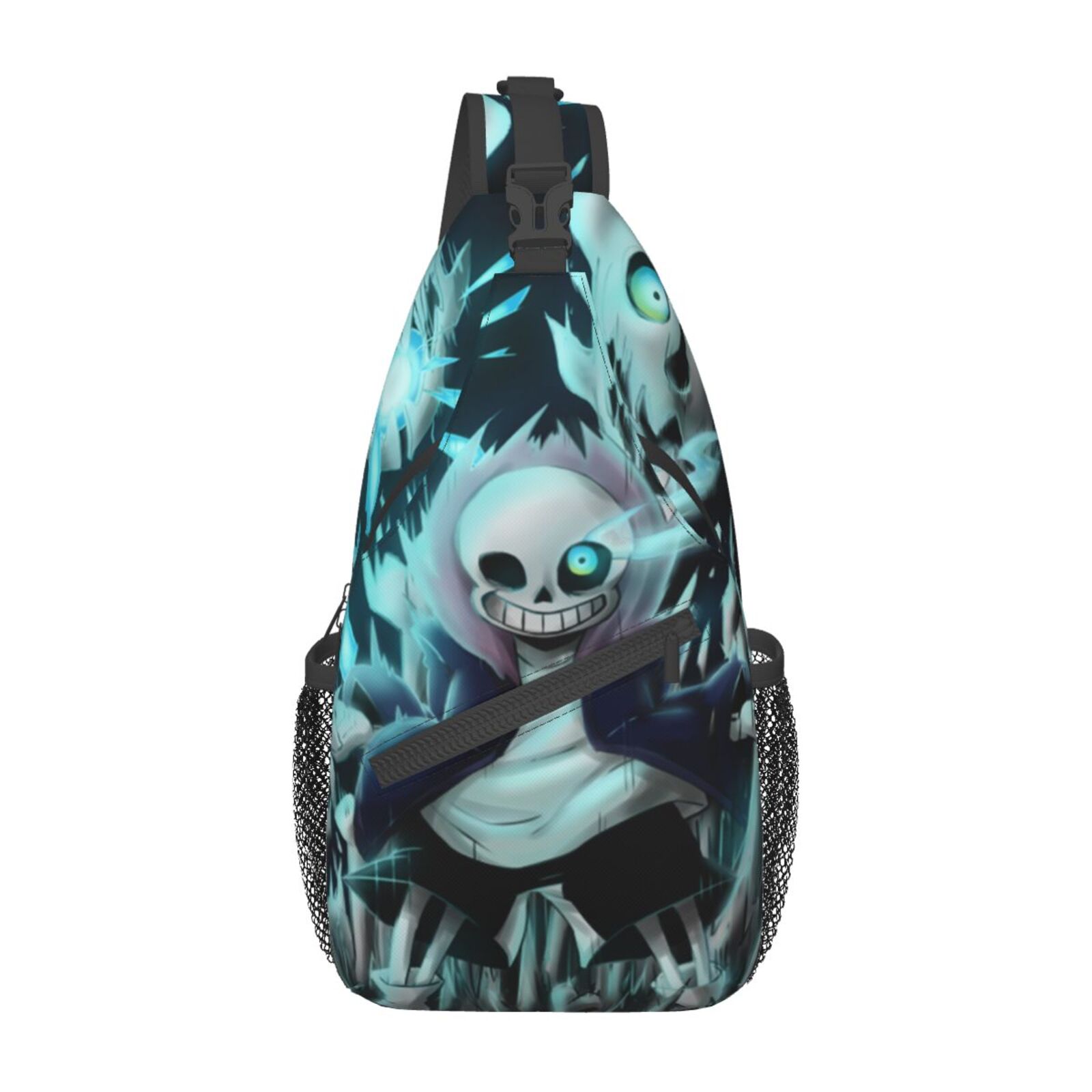 Undertale Sans Crossbody Bag Casual Sling Backpack Chest Bag ...