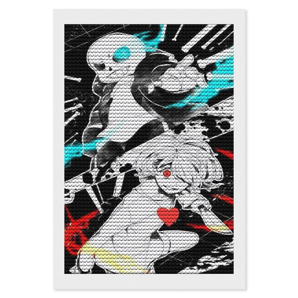 Undertale Sans Diamond Art Kits for Adults Kids,DIY 5D Round Full Drill ...