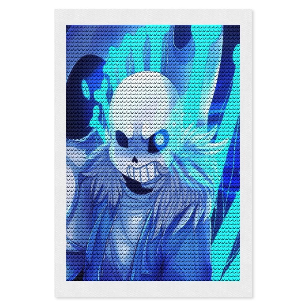 Undertale Sans Diamond Art Kits for Adults Kids,DIY 5D Round Full Drill ...