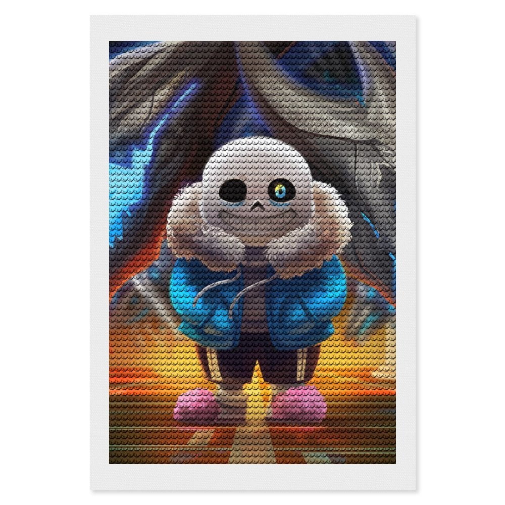 Undertale Sans Diamond Art Kits for Adults Kids,DIY 5D Round Full Drill ...