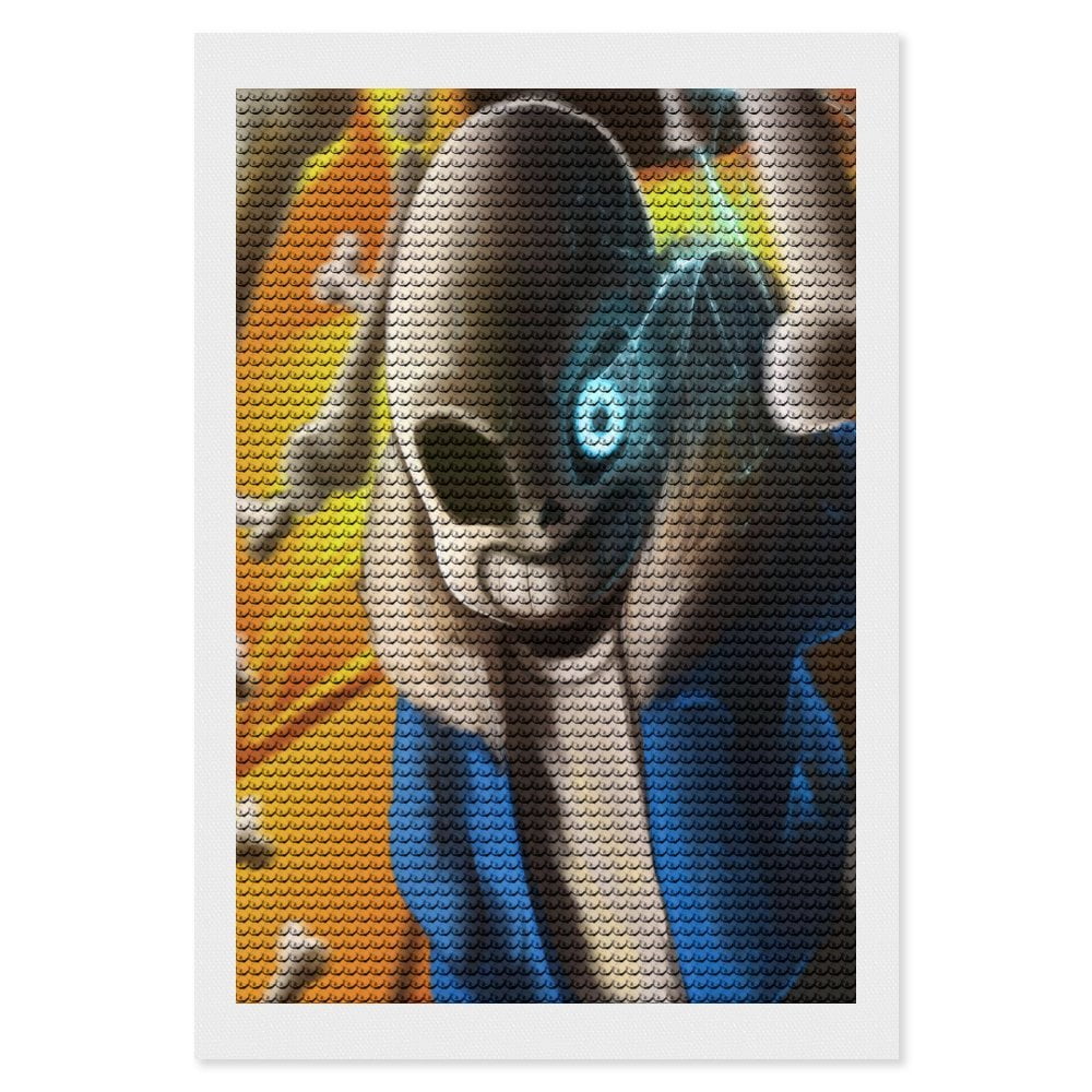 Undertale Sans Diamond Art Kits for Adults Kids,DIY 5D Round Full Drill ...