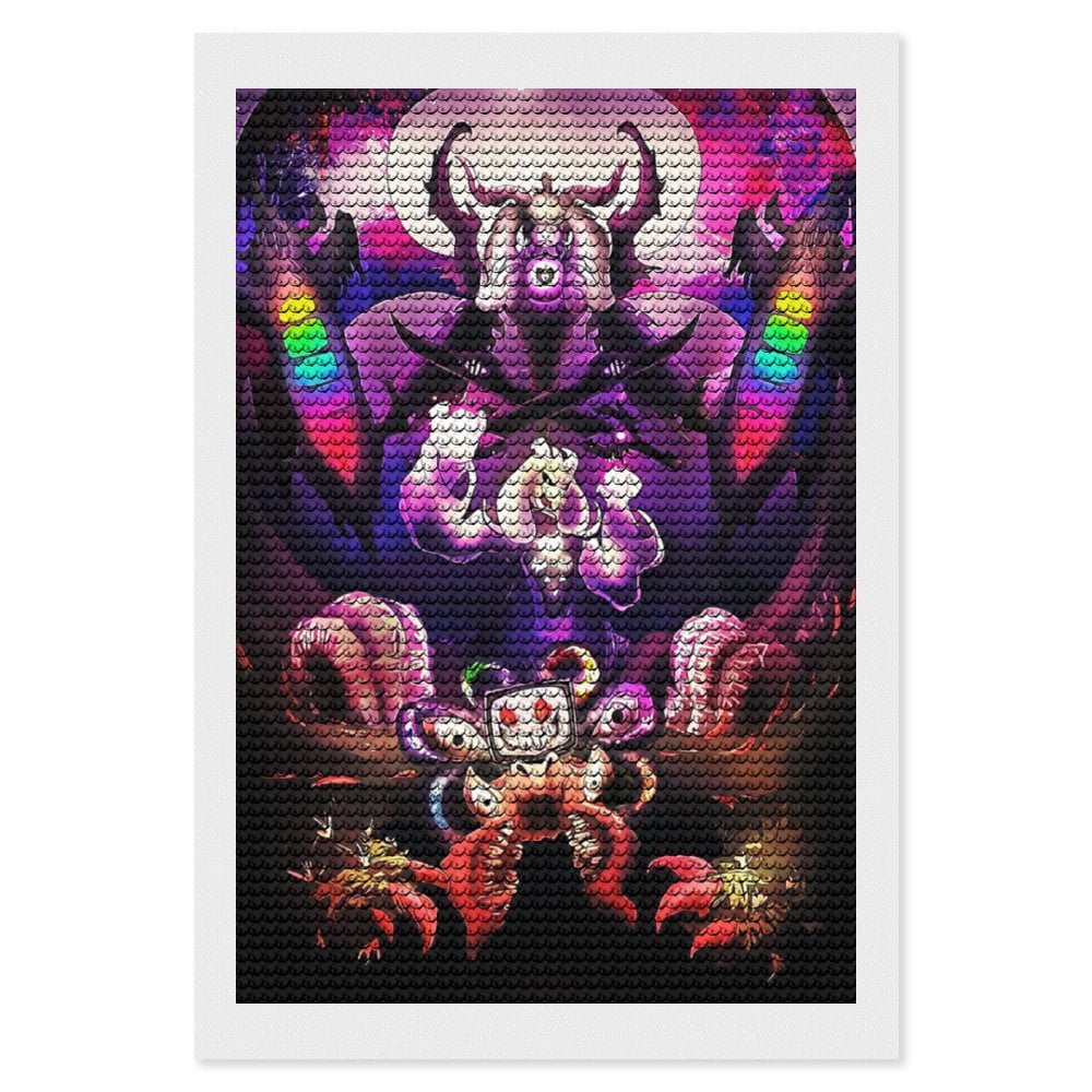 Undertale Sans Diamond Art Kits for Adults Kids,DIY 5D Round Full Drill ...