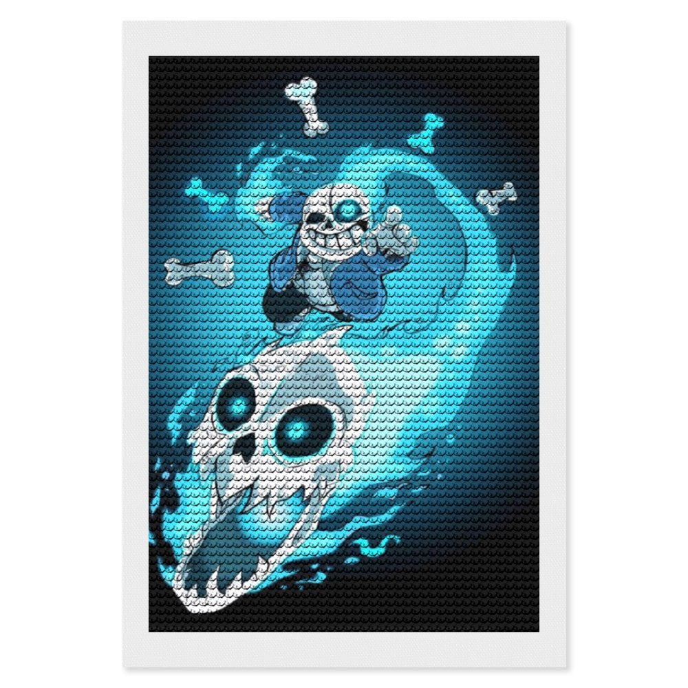 Undertale Sans Diamond Art Kits for Adults Kids,DIY 5D Round Full Drill ...