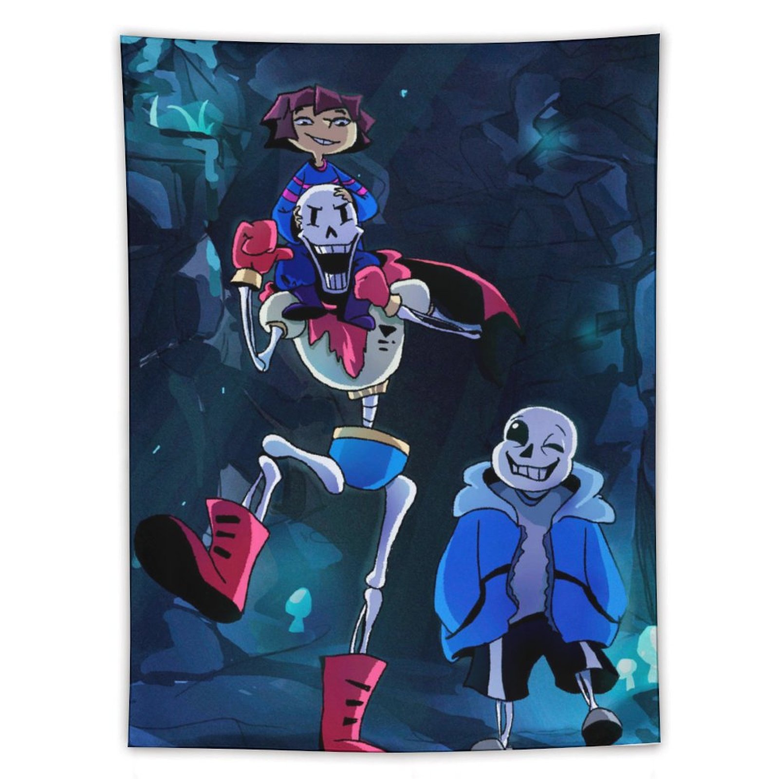 Undertale Sans Frisk Tapestry Luxury Wall Hanging Tapestries Decor ...