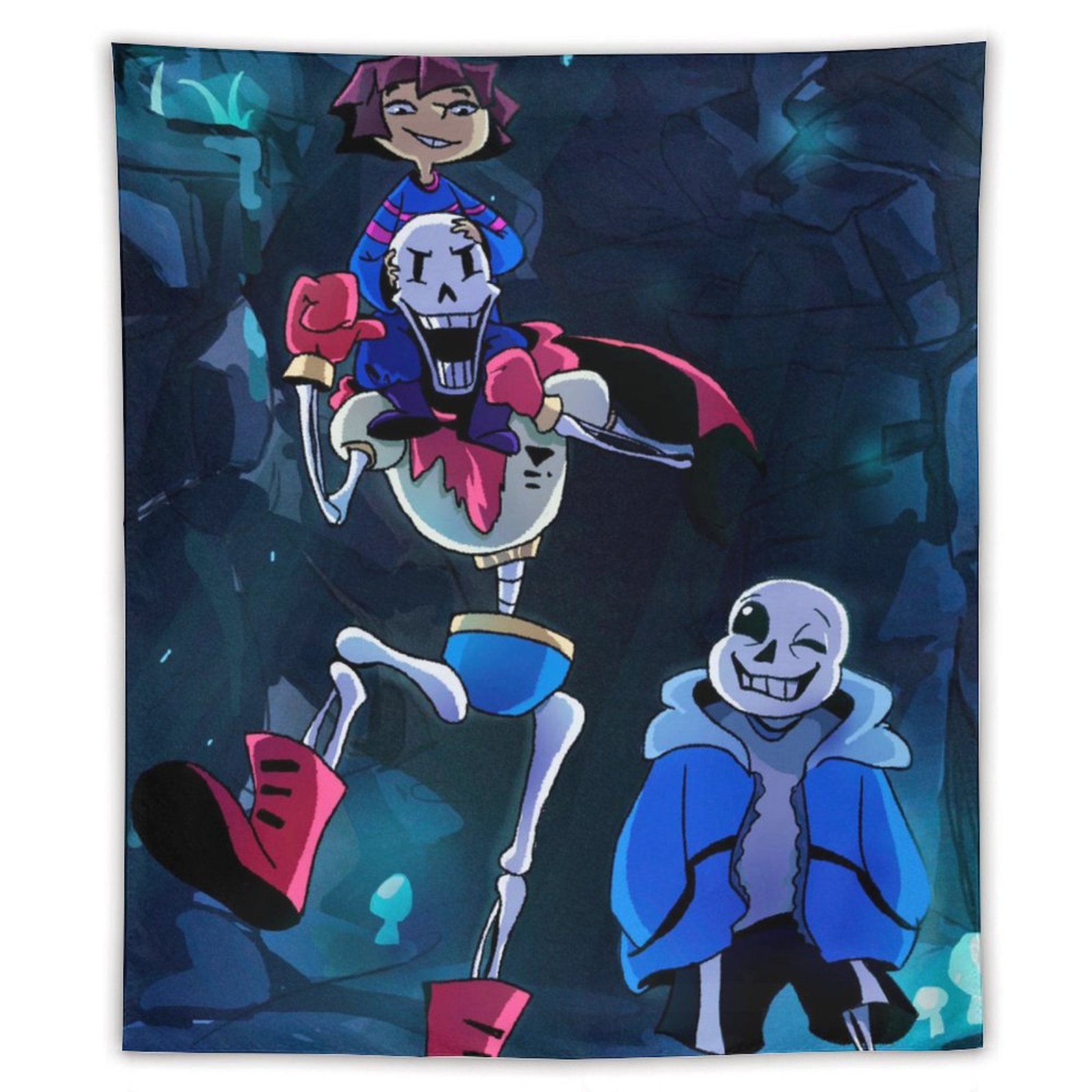 Undertale Sans Frisk Tapestry Luxury Wall Hanging Tapestries Decor ...