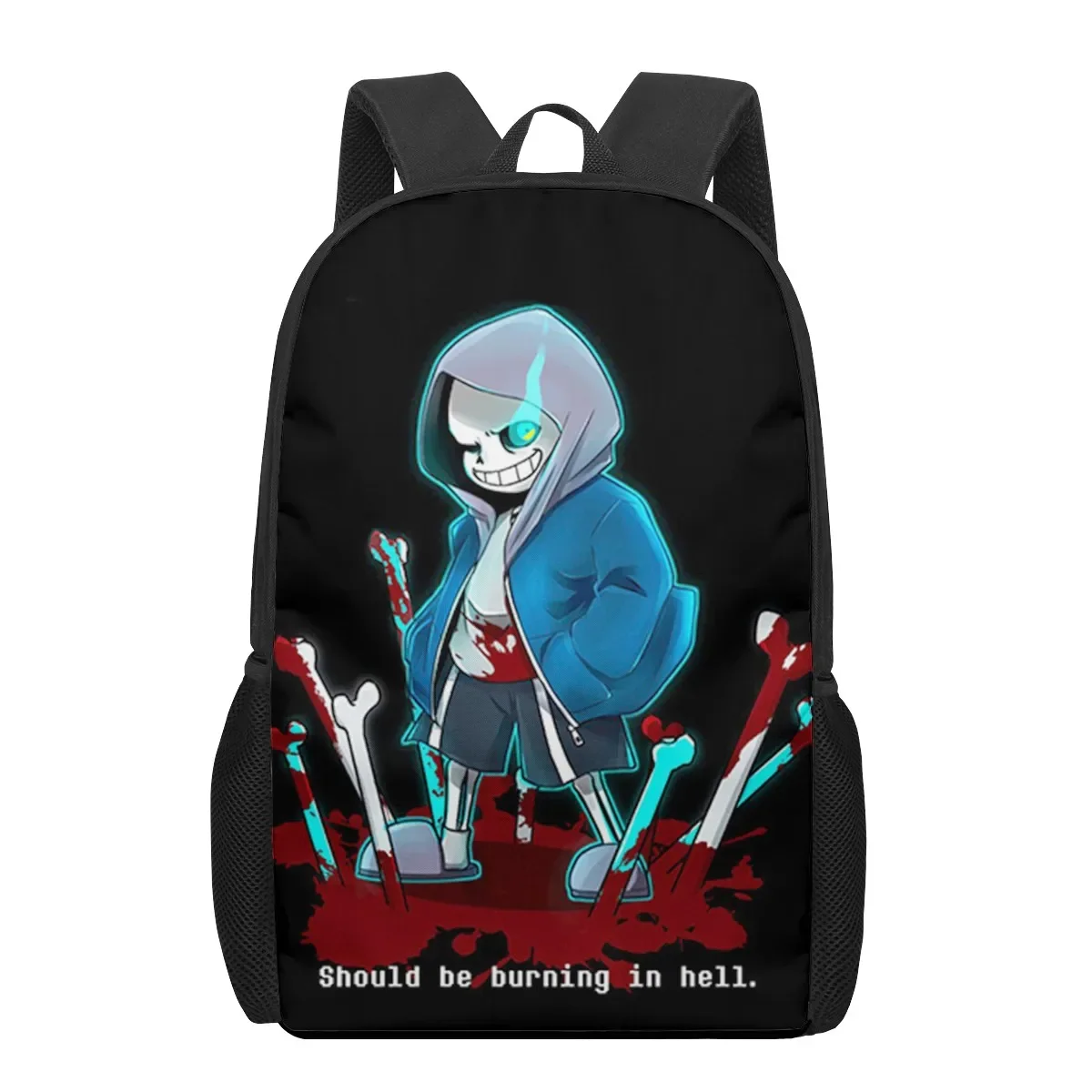 Undertale Sans Game 3D Print Bags Primary Students Backpacks Book Bag ...