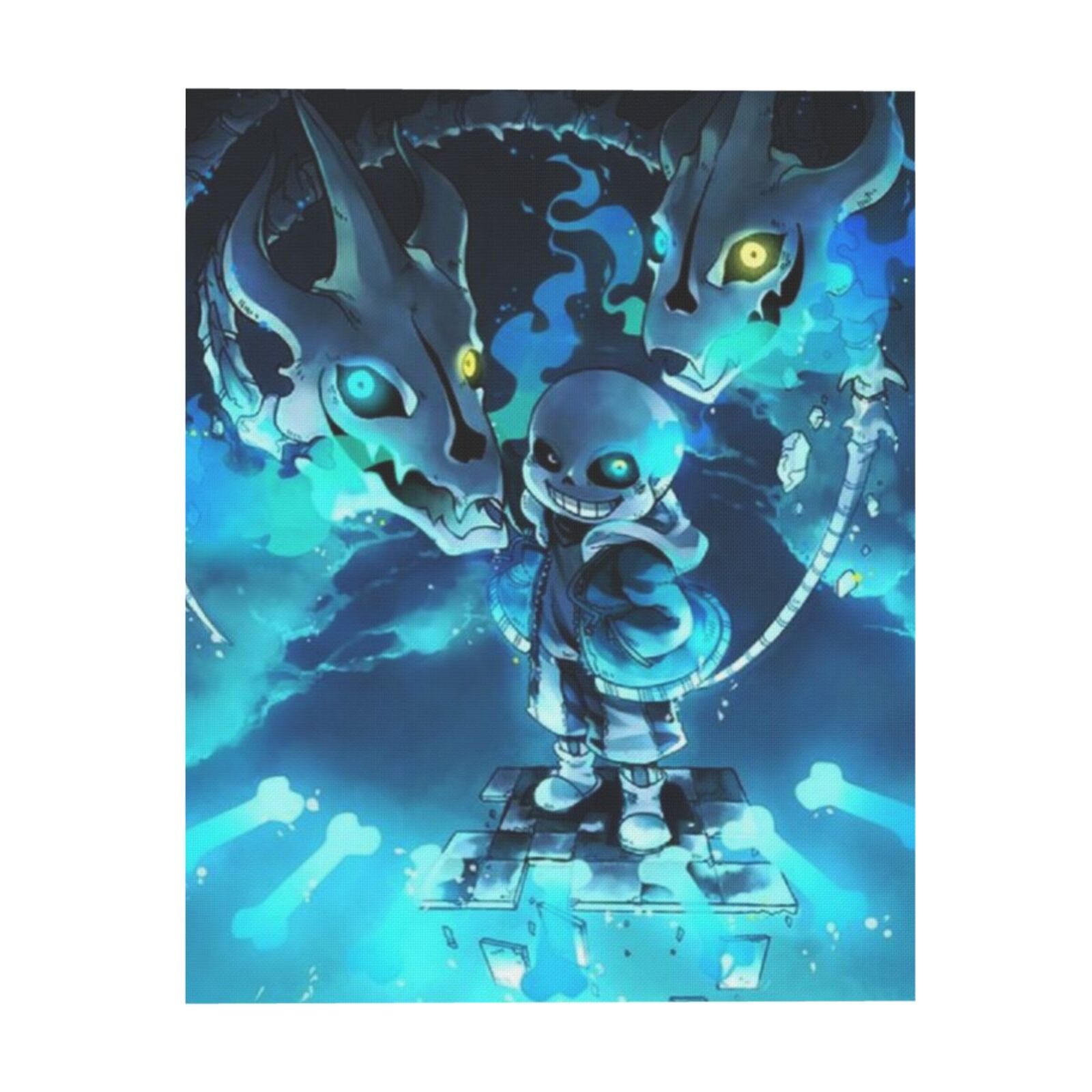 Undertale Sans Game Canvas Decorative Poster Gift Art Picture Painting ...