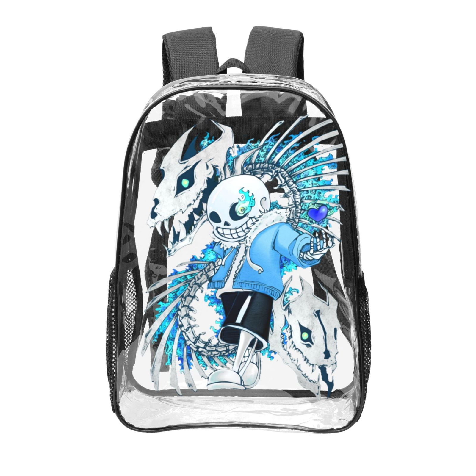 Undertale Sans Get Dunked On Transparent Backpack Fashion Travel ...