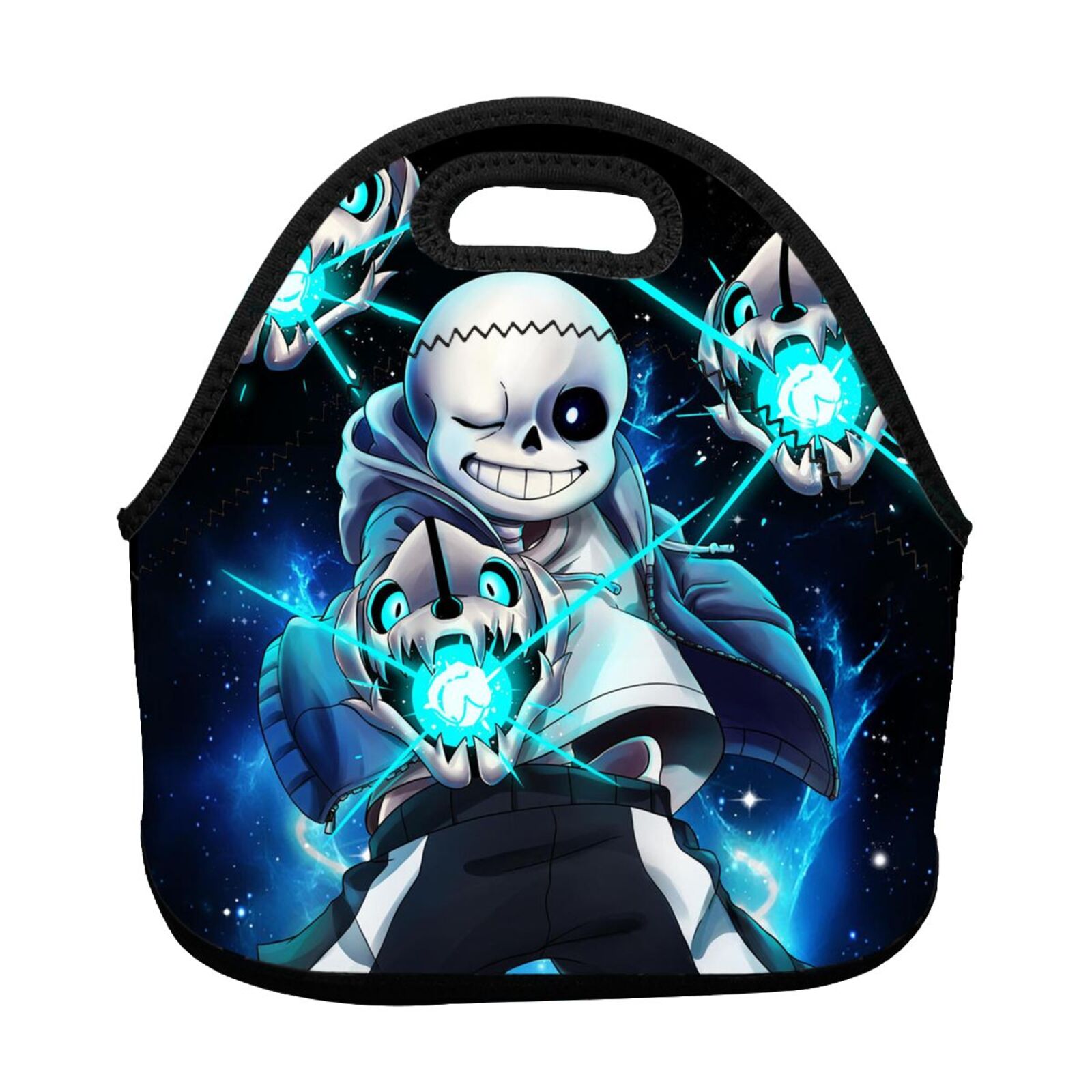 Undertale Sans Insulated Lunch Bags Portable Bento Box Thermal Lunch ...