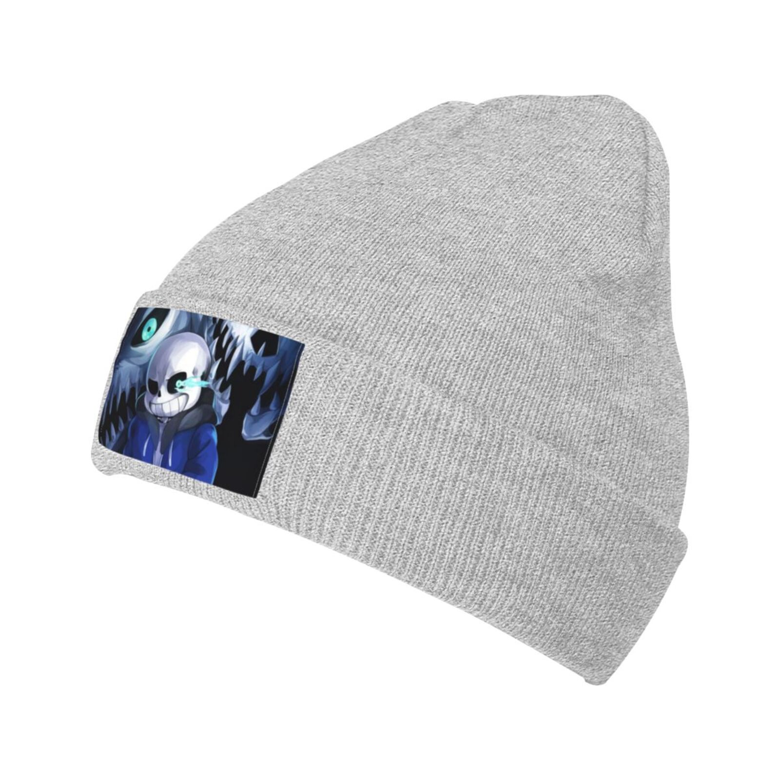 Undertale Sans Knit Beanie Hat Winter Soft Watch Cap Elastic Skull Caps ...