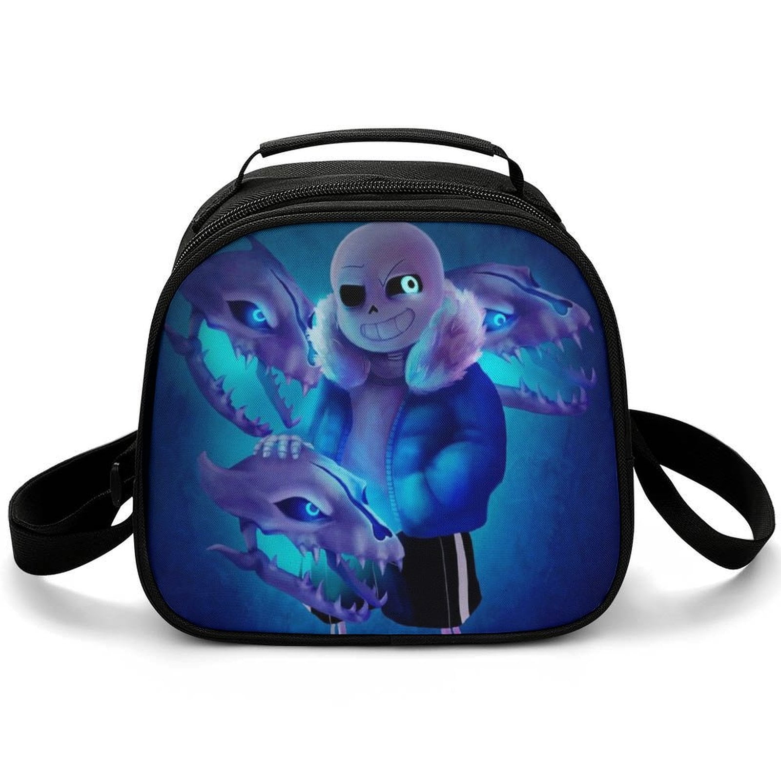 Undertale Sans Lunch Bag Cooler Bag Portable Meal Holder Shoulder Bag ...