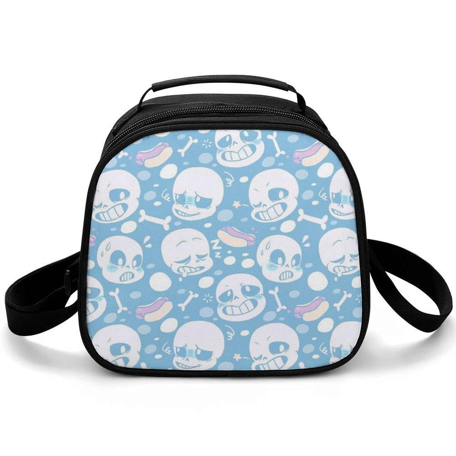 Undertale Sans Lunch Bag Cooler Bag Portable Meal Holder Shoulder Bag ...