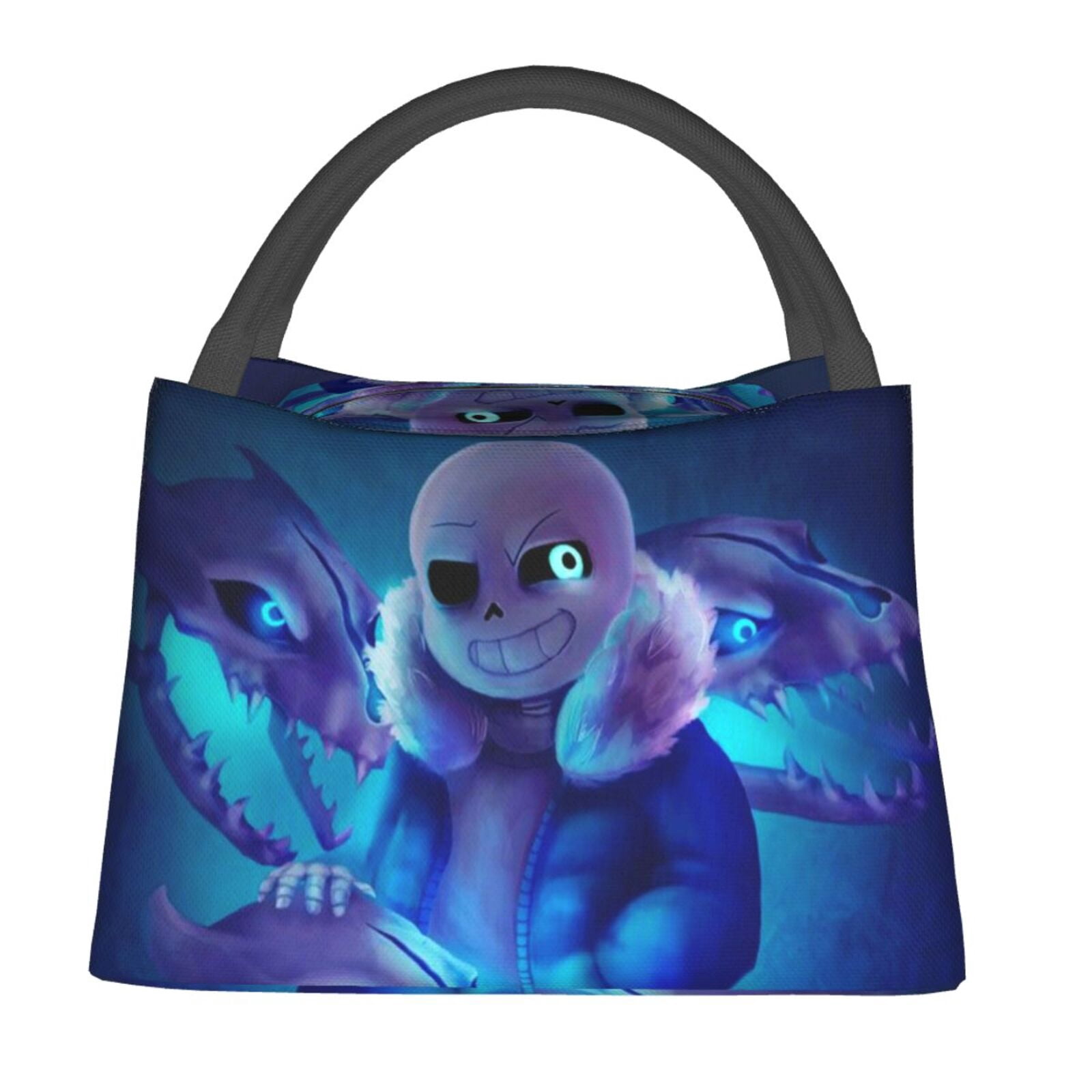 Undertale Sans Lunch Bag Portable Reusable Tote Bag Lunch Box Insulated ...