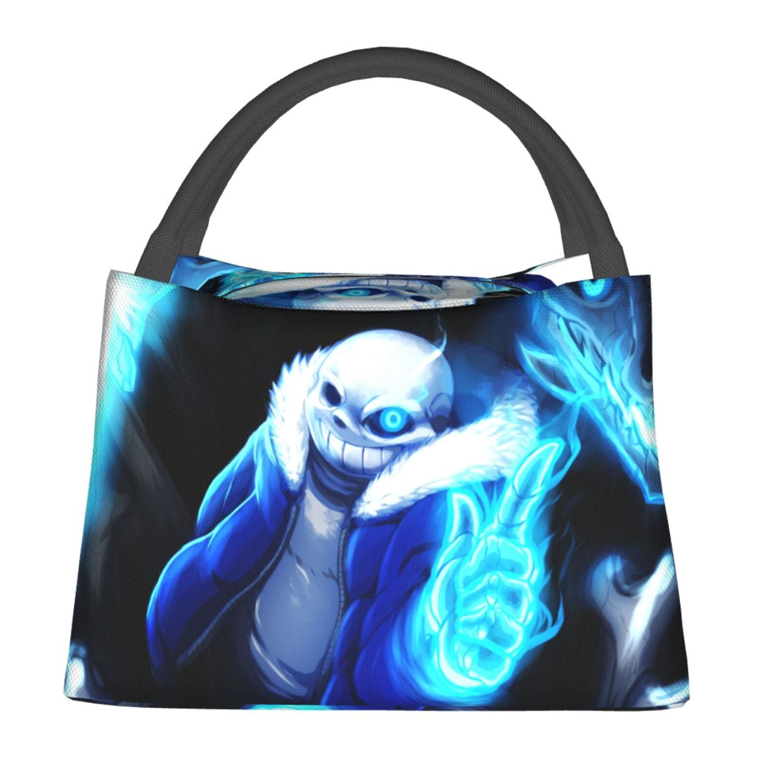 Undertale Sans Lunch Bag Portable Reusable Tote Bag Lunch Box Insulated ...