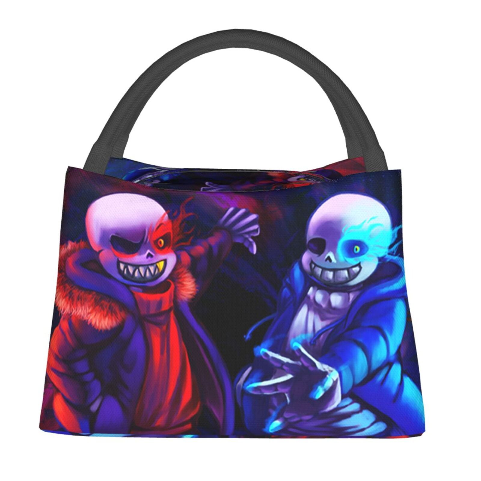 Undertale Sans Lunch Bag Portable Reusable Tote Bag Lunch Box Insulated ...