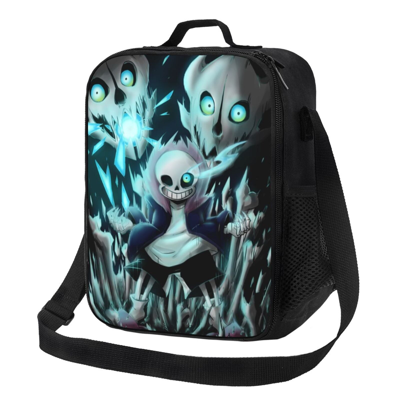 Undertale Sans Lunch Bags Insulated Lunch Box Container Adjustable ...