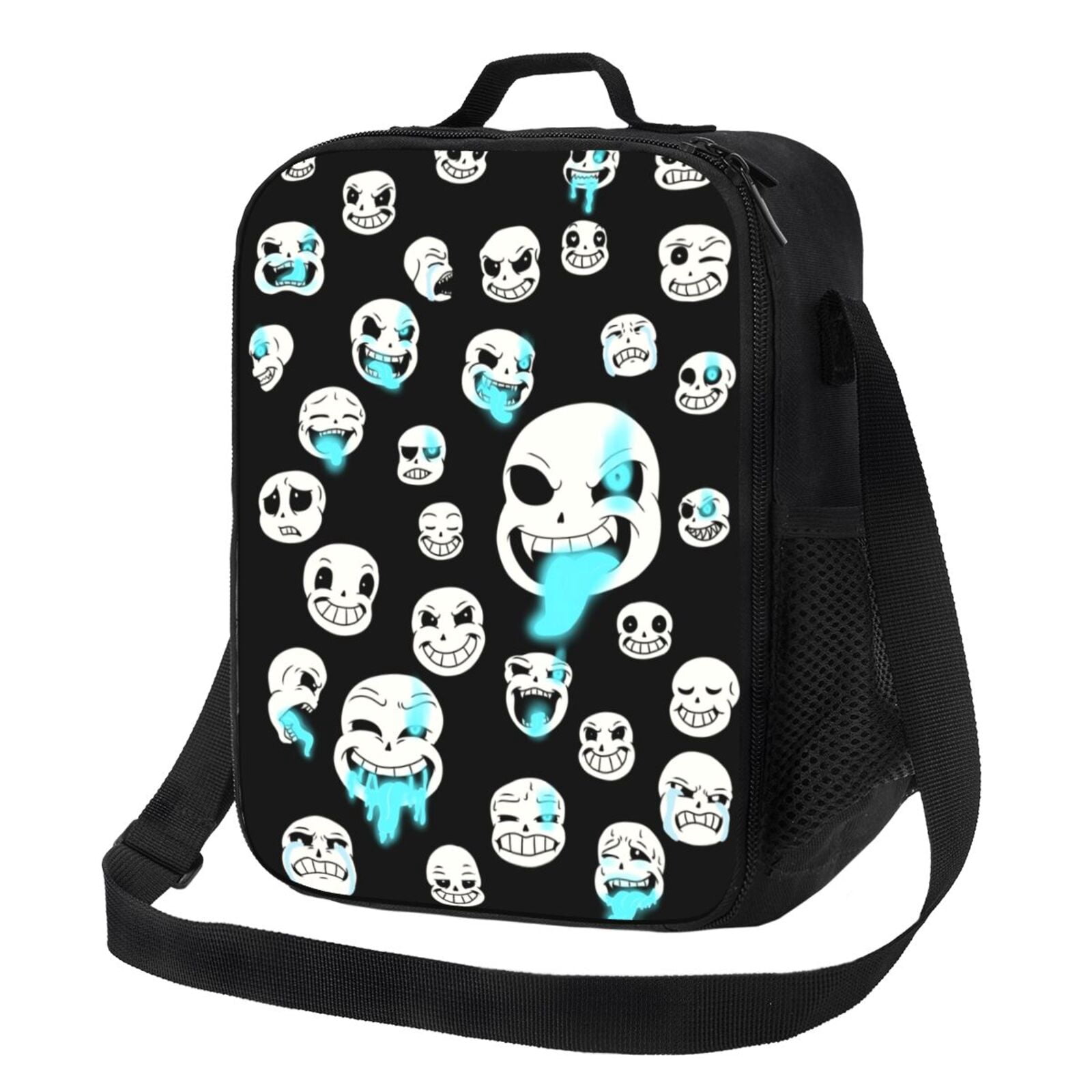 Undertale Sans Lunch Bags Insulated Lunch Box Container Adjustable ...