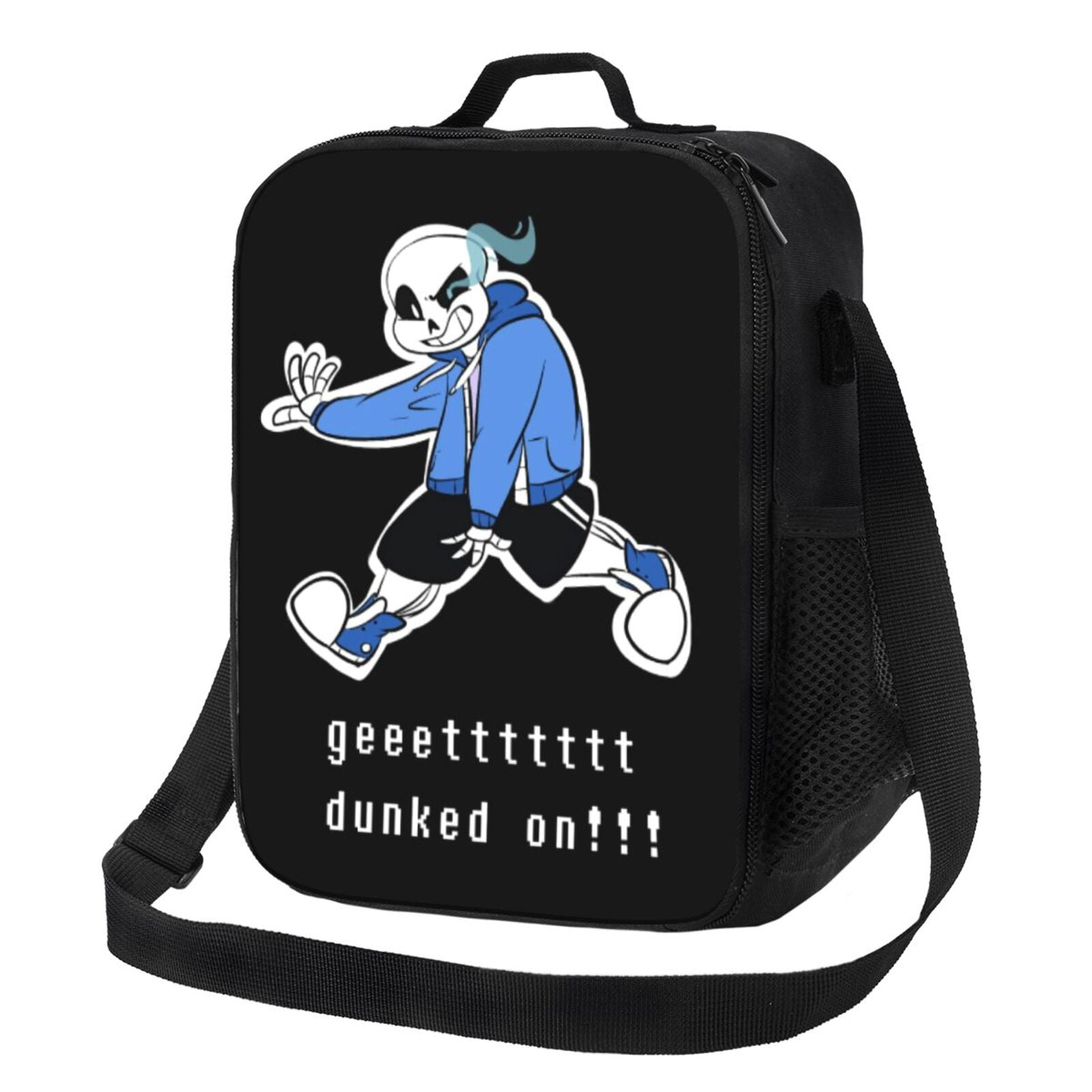 Undertale Sans Lunch Bags Insulated Lunch Box Container Adjustable ...