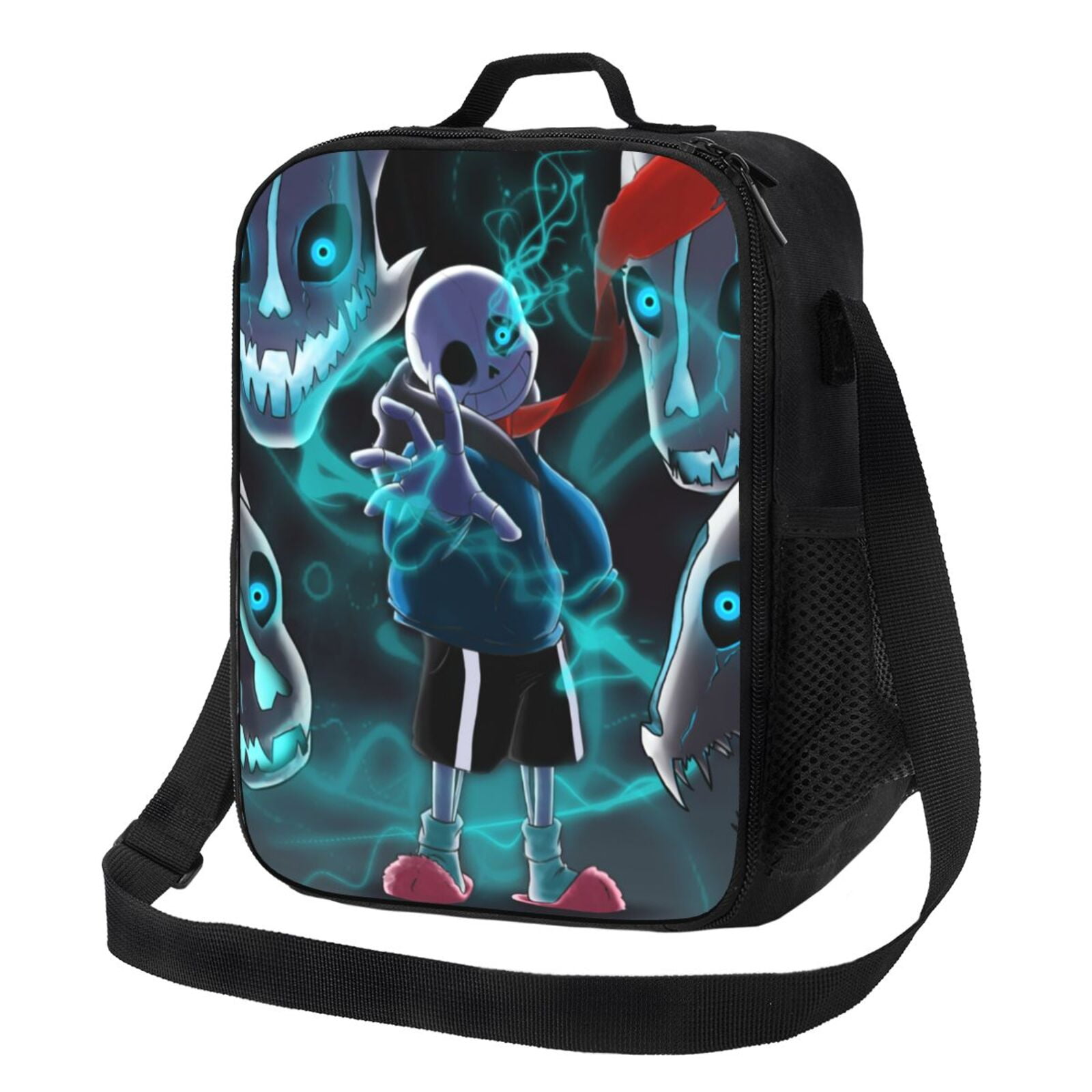 Undertale Sans Lunch Bags Insulated Lunch Box Container Adjustable ...