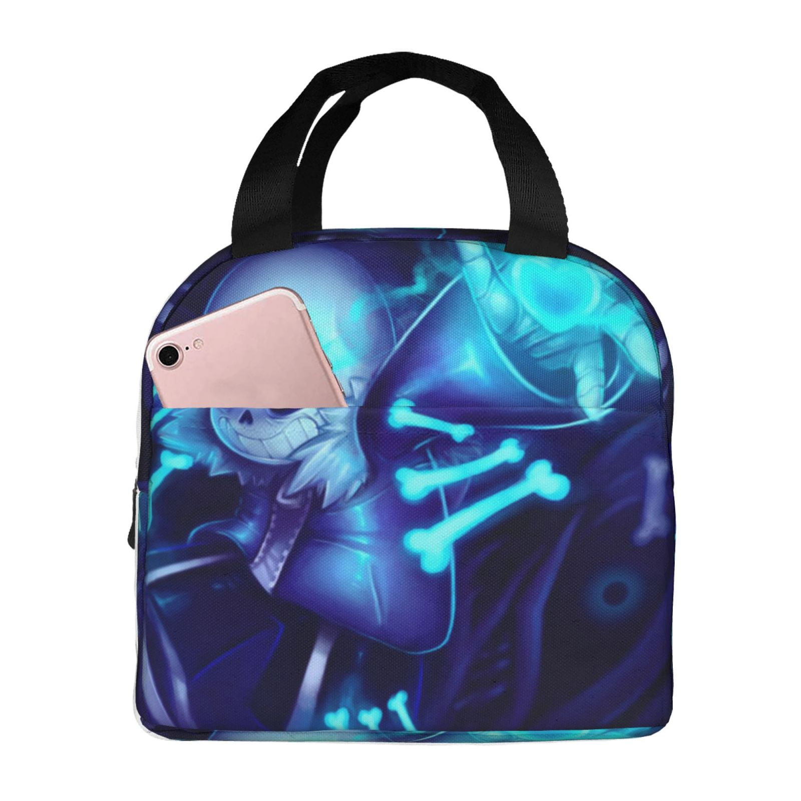 Undertale Sans Lunch Bags Lunchbox Portable Tote Bag Insulated Bento ...