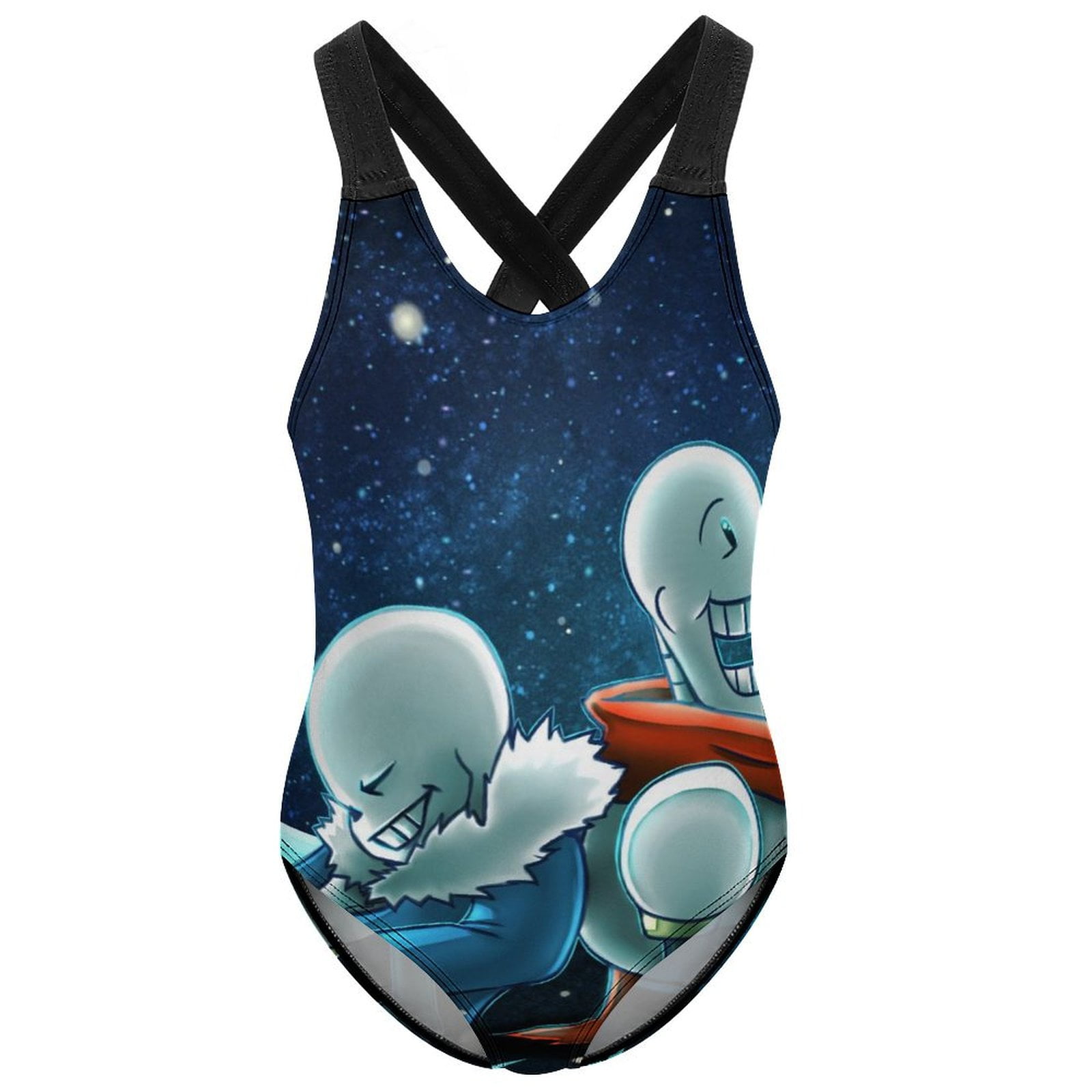 Undertale Sans Papyrus Children's One-piece Swimsuit Summer Girl's ...
