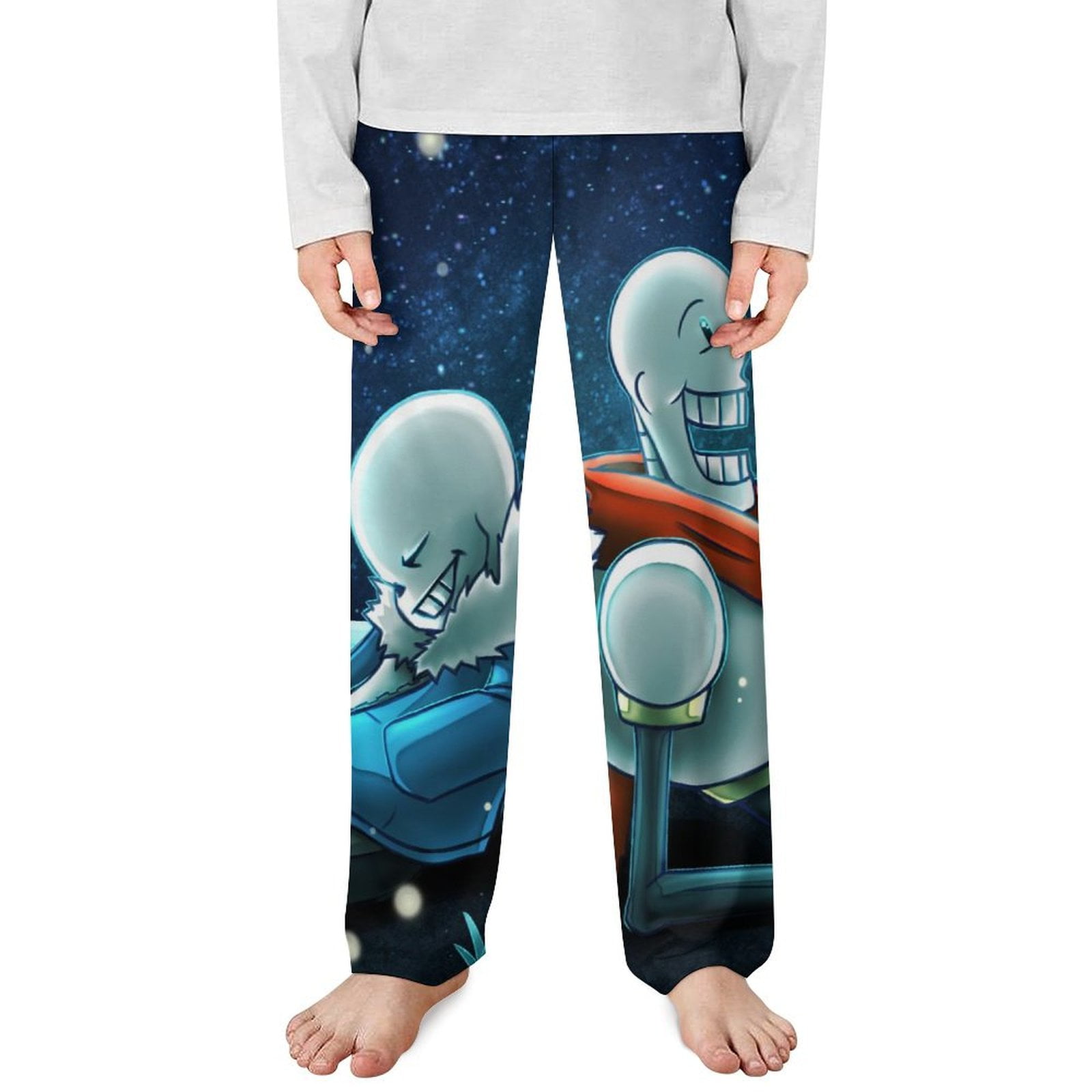 Undertale Sans Papyrus Children's Pajamas Cozy Lounge Straight Leg ...
