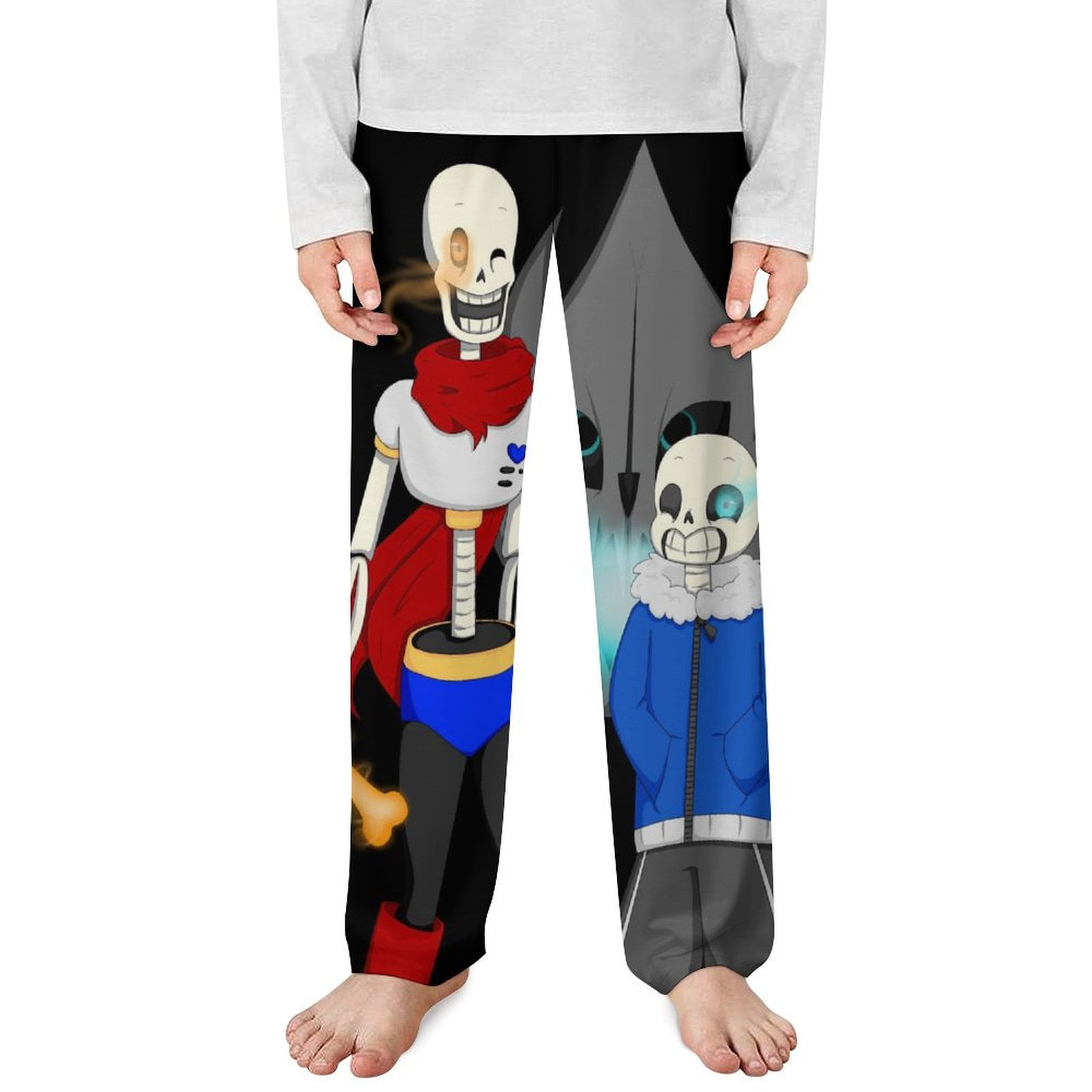 Undertale Sans Papyrus Children's Pajamas Cozy Lounge Straight Leg ...