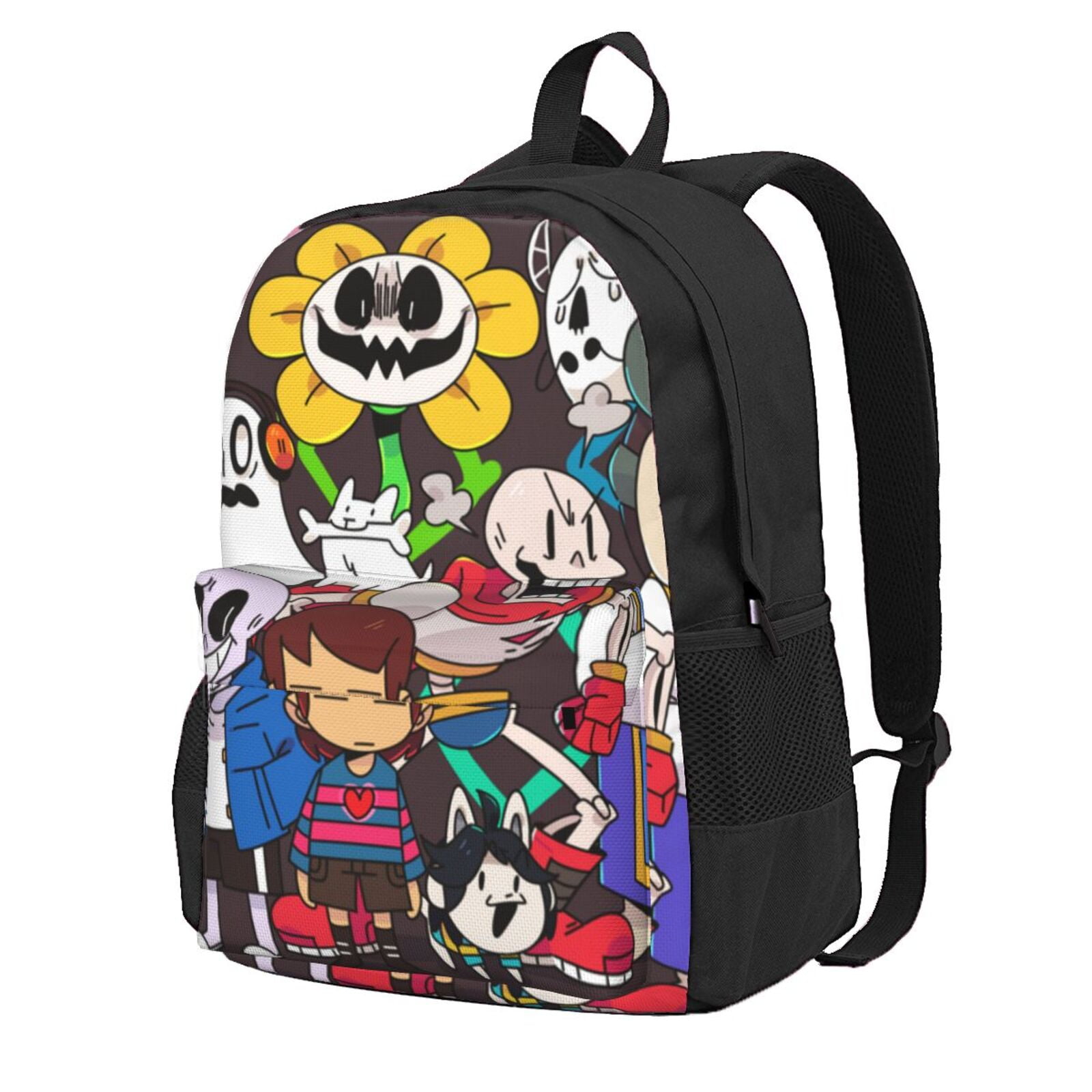 Undertale Sans Papyrus Frisk Casual Daypack Laptop Backpack Student ...