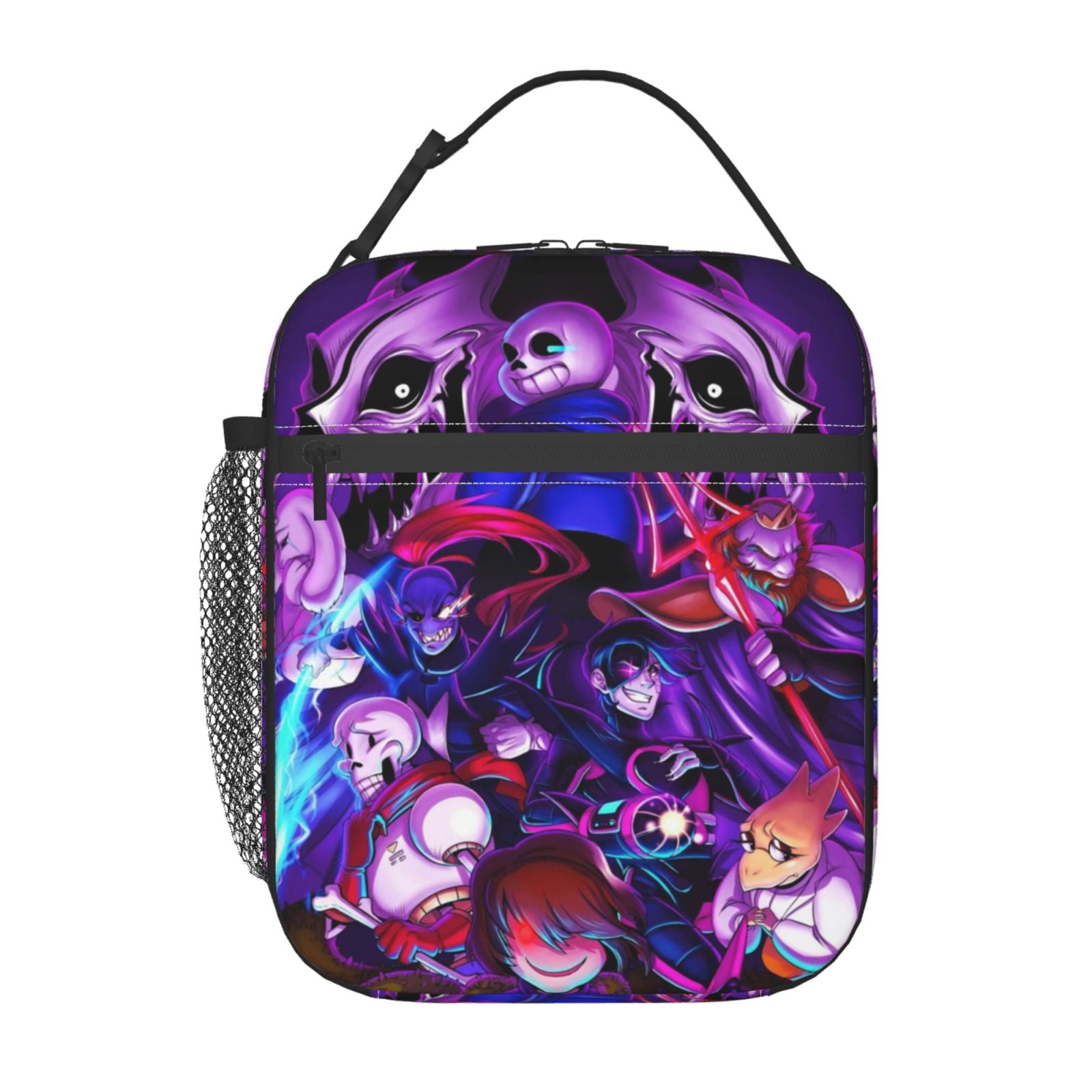 Undertale Sans Papyrus Frisk Insulated Lunch Bag Portable Tote Bento ...