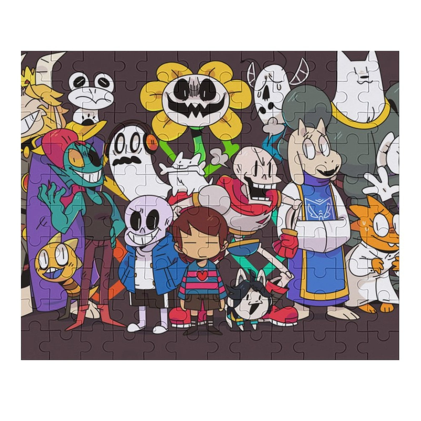 Undertale Sans Papyrus Frisk Jigsaw Puzzles Interlocking Puzzles Home ...