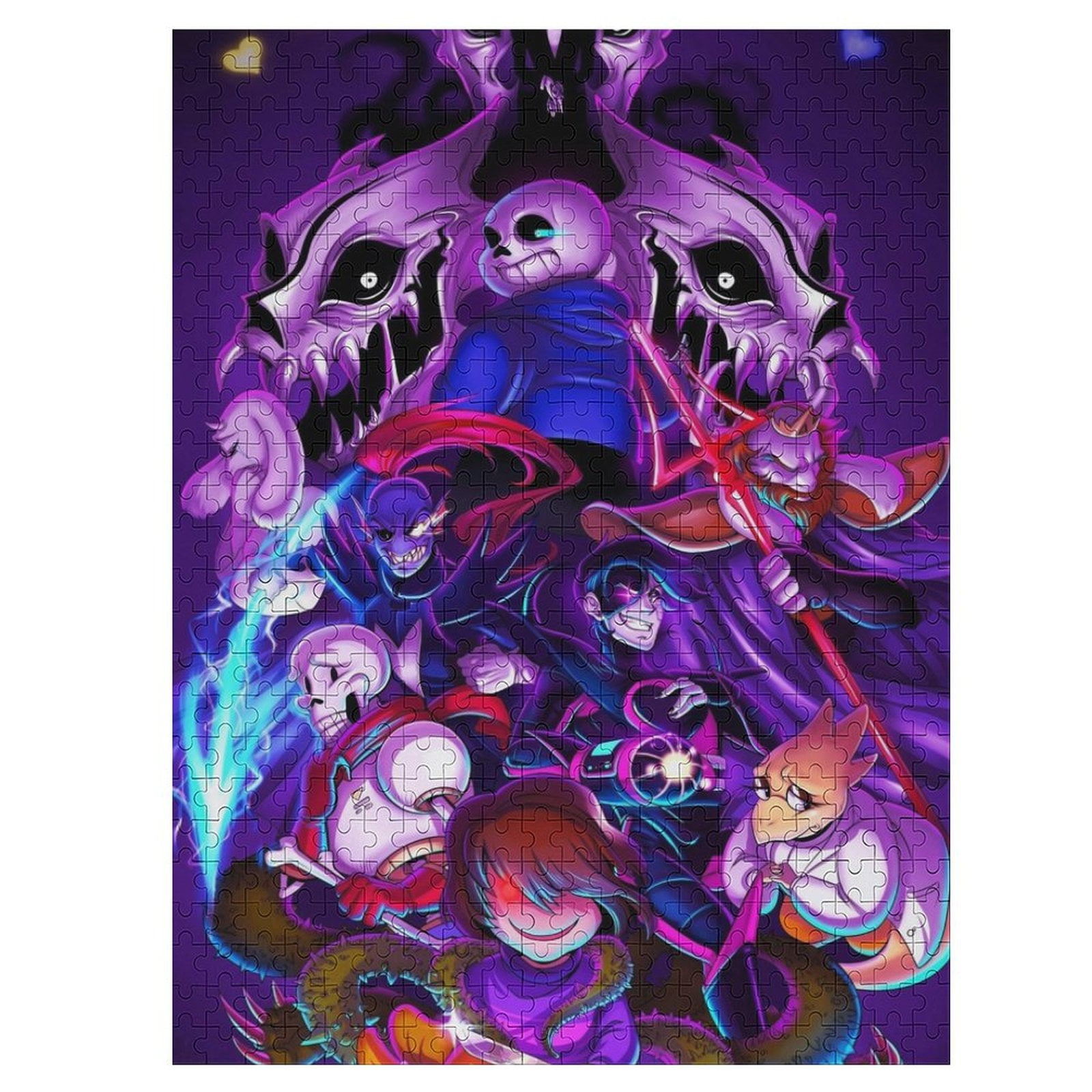 Undertale Sans Papyrus Frisk Jigsaw Puzzles Interlocking Puzzles Home ...