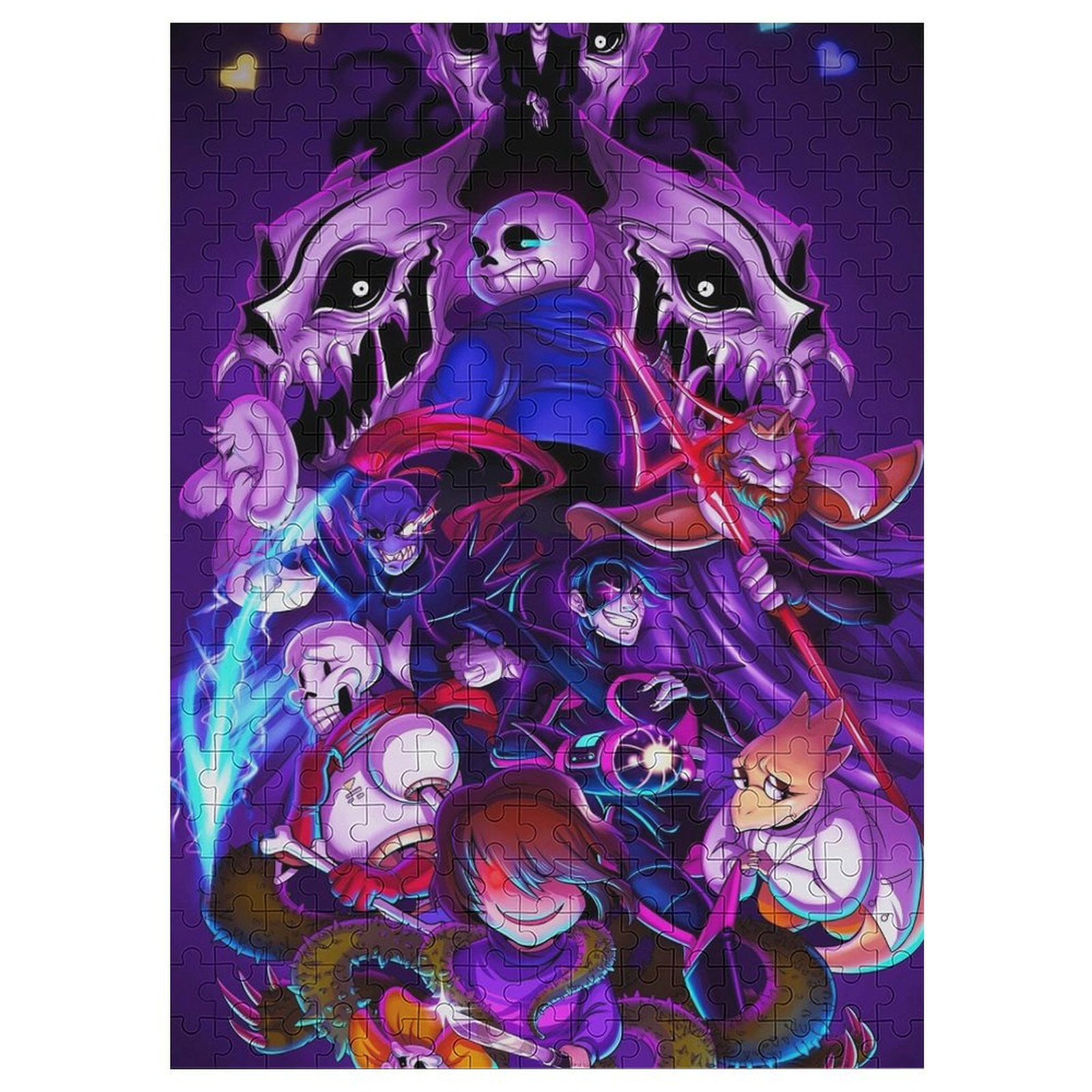 Undertale Sans Papyrus Frisk Jigsaw Puzzles Interlocking Puzzles Home ...
