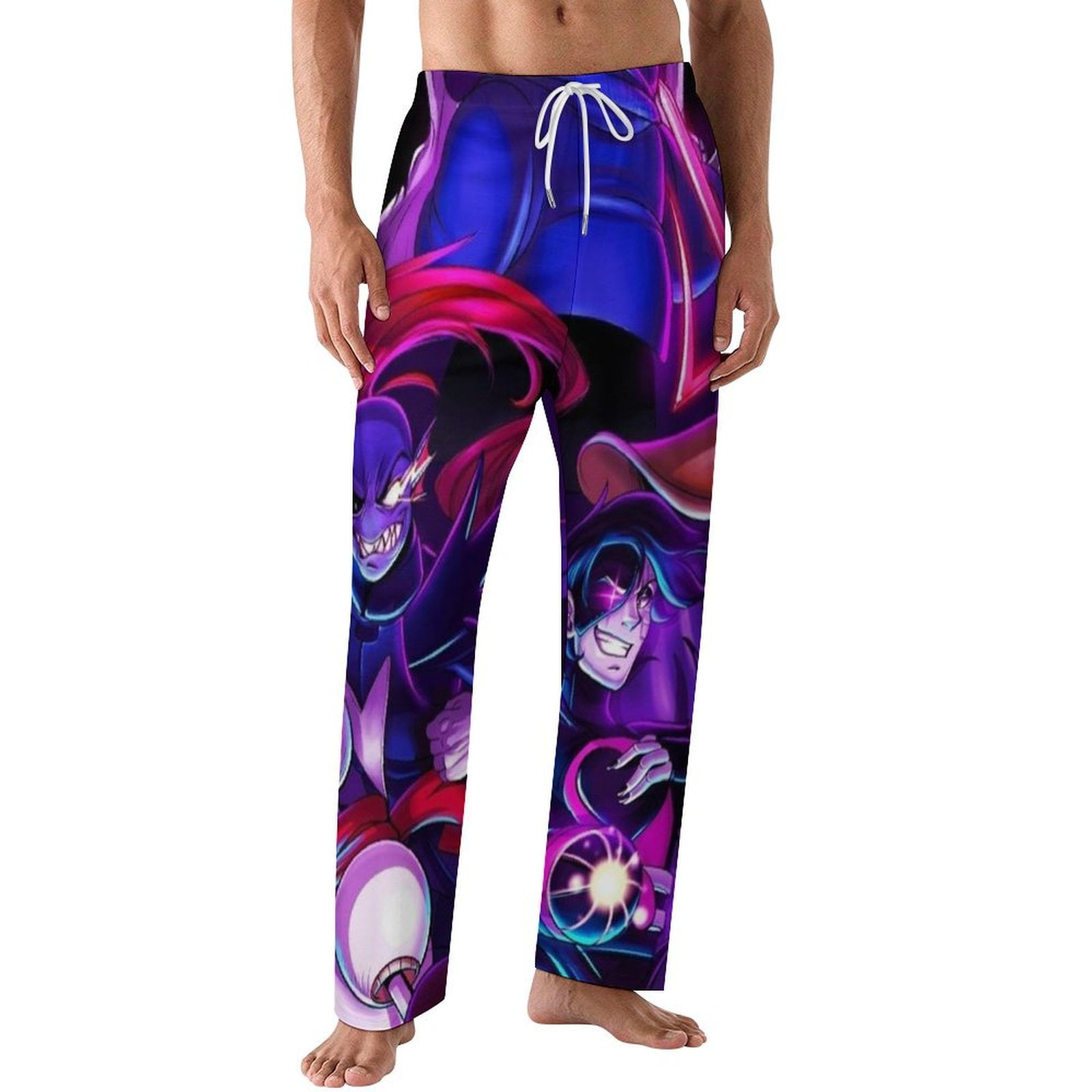 Undertale Sans Papyrus Frisk Mens Pajama Pants Cozy Soft Lounge Sleep ...