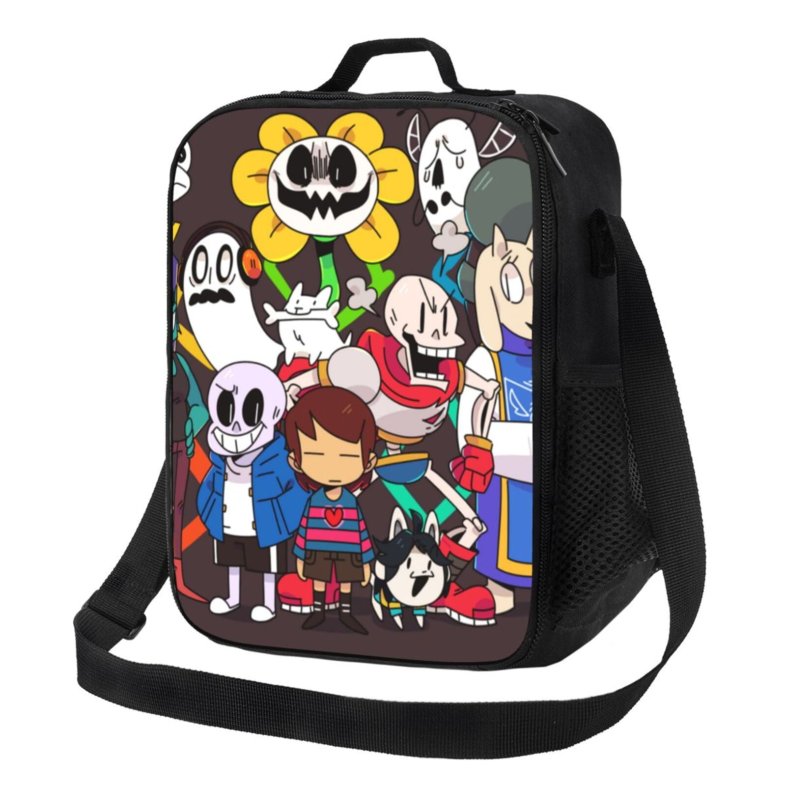 Undertale Sans Papyrus Frisk Portable Insulated Lunch Bag Reusable ...
