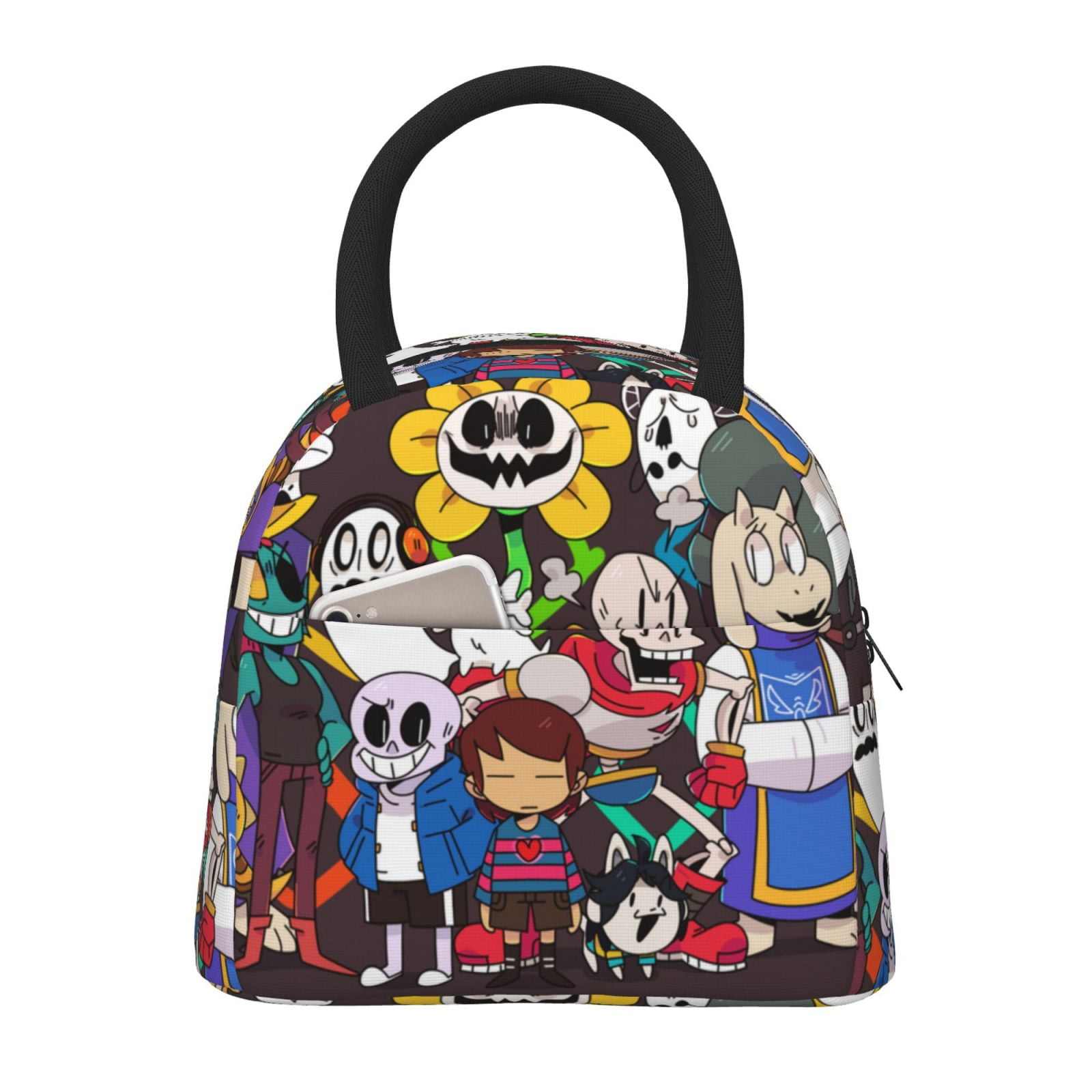 Undertale Sans Papyrus Frisk Portable Lunch Bag Insulation Meal Bag ...
