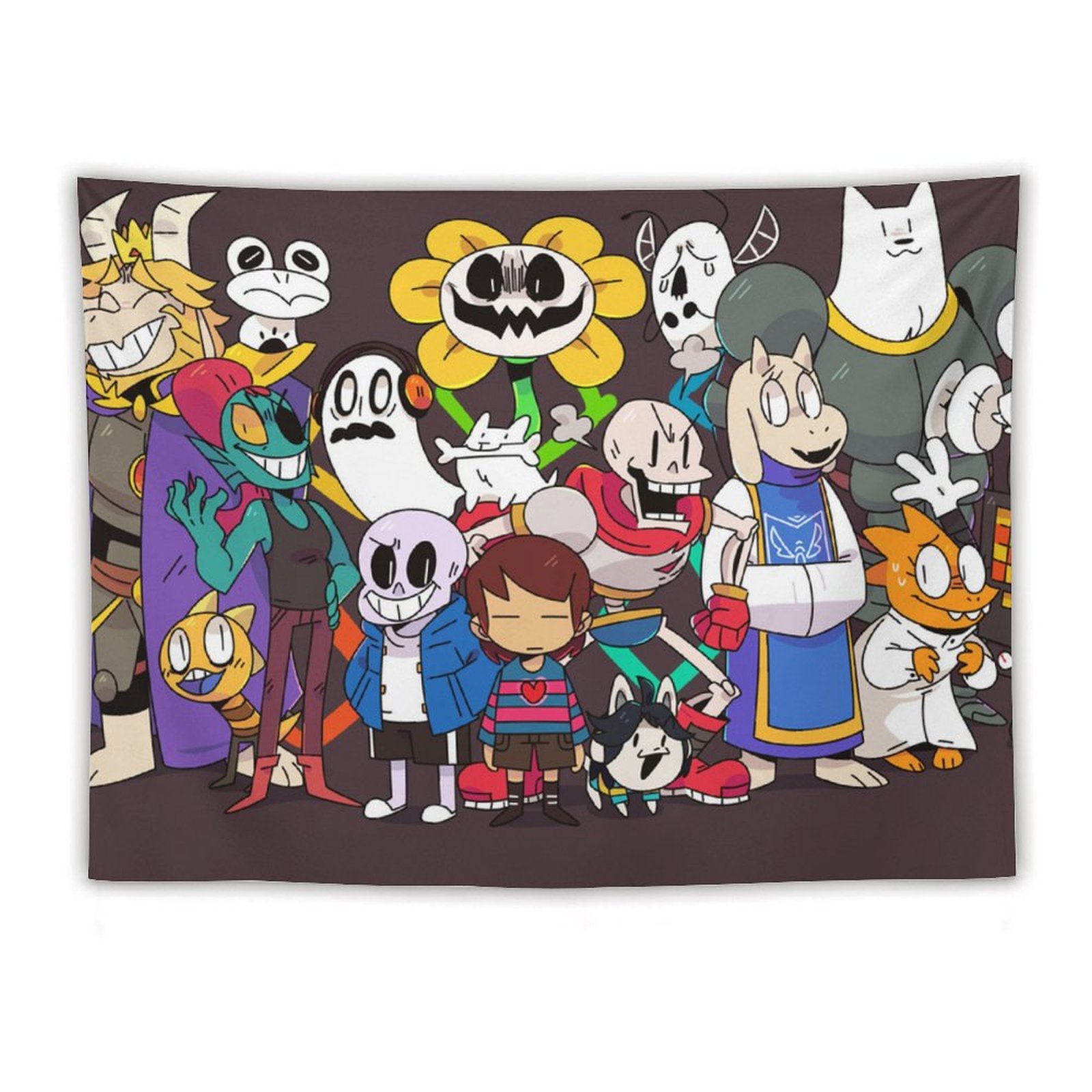 Undertale Sans Papyrus Frisk Tapestry Luxury Wall Hanging Tapestries ...