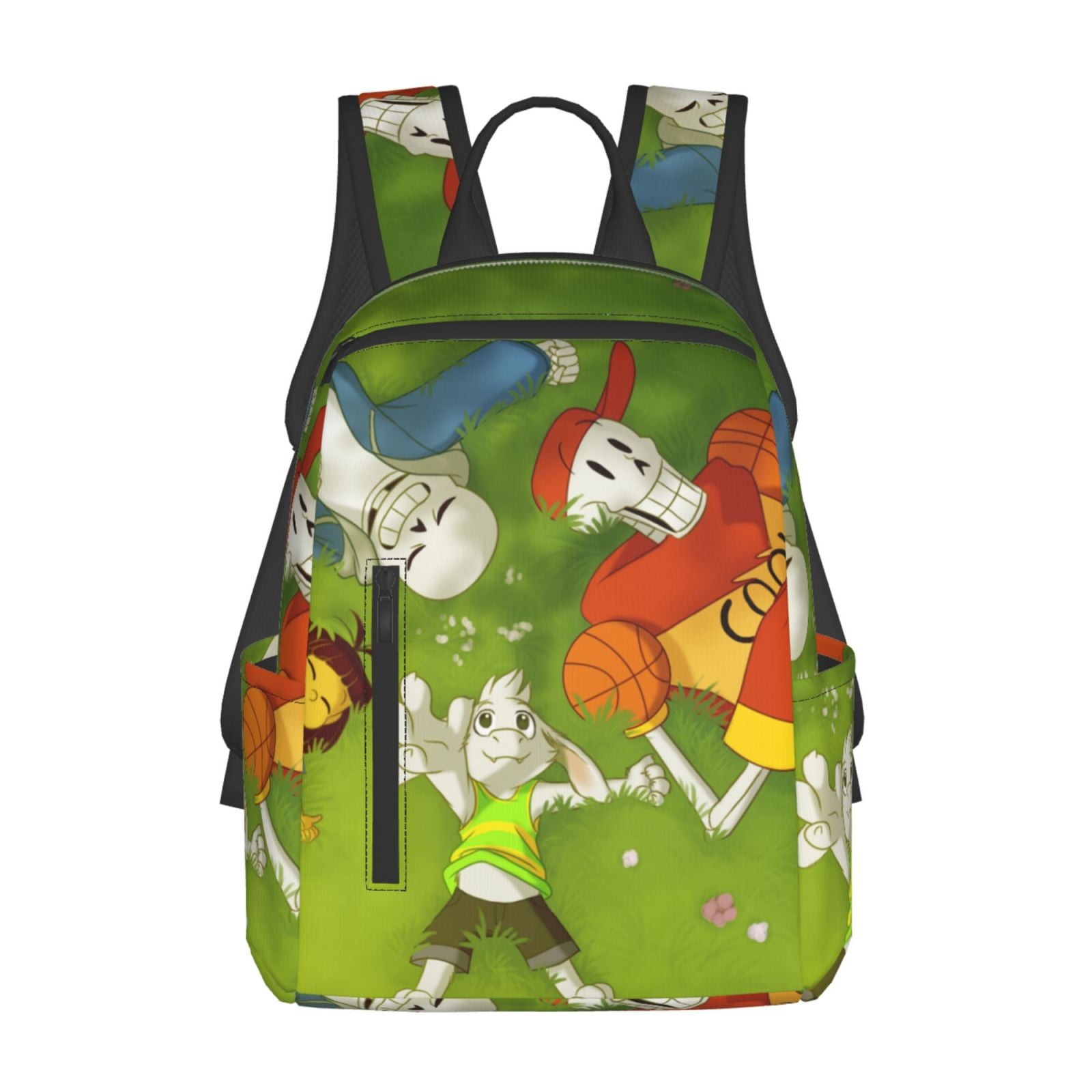 Undertale Sans Papyrus Frisk Undyne Backpack Unisex Daypack Adjustable ...