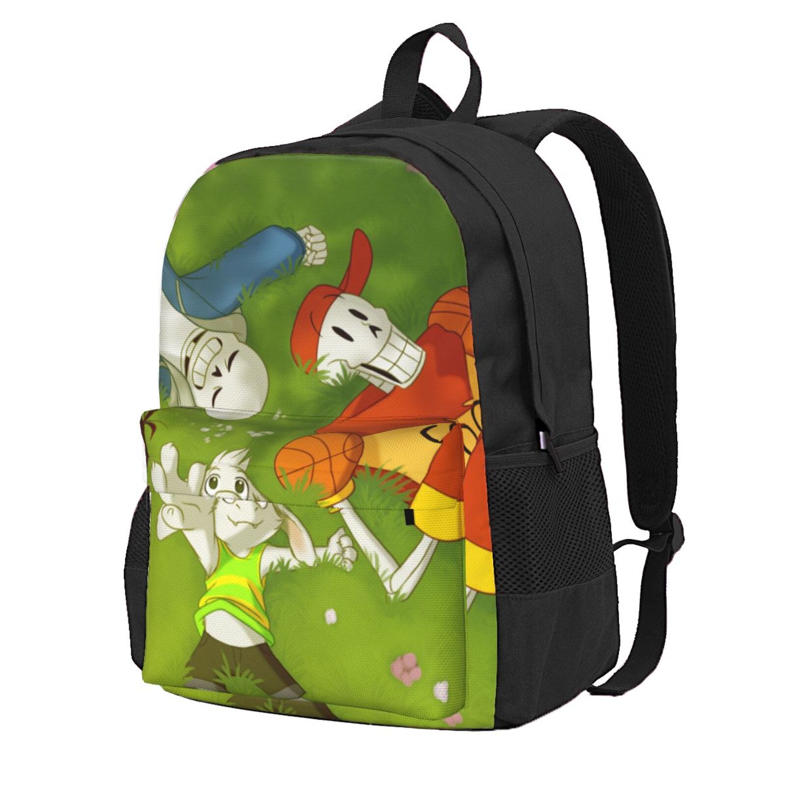 Undertale Sans Papyrus Frisk Undyne Casual Daypack Laptop Backpack ...