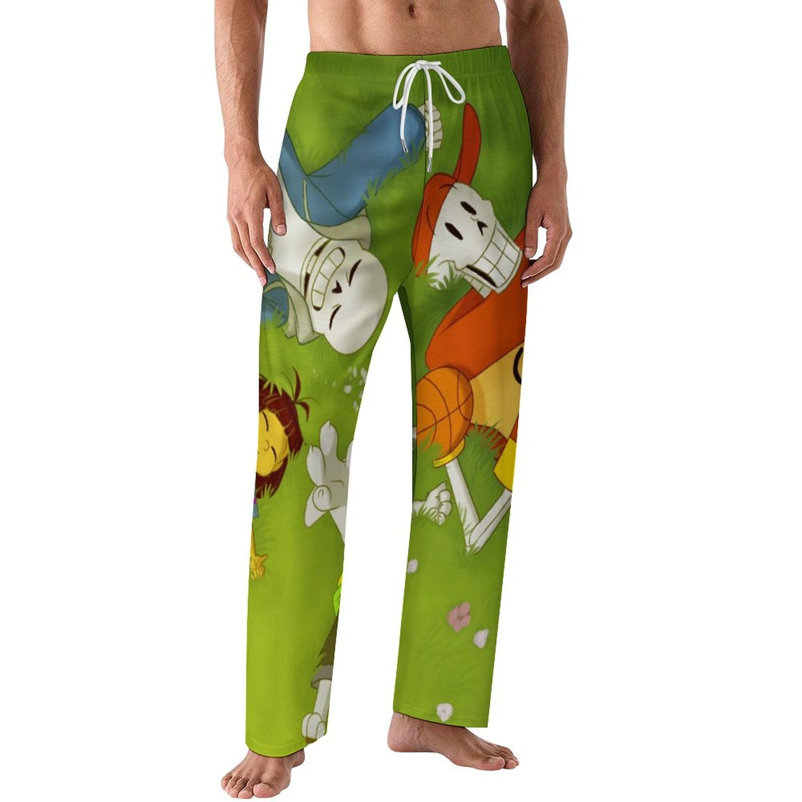 Undertale Sans Papyrus Frisk Undyne Mens Pajama Pants Cozy Soft Lounge ...