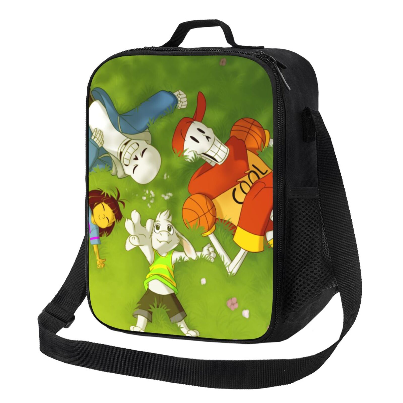Undertale Sans Papyrus Frisk Undyne Portable Insulated Lunch Bag ...
